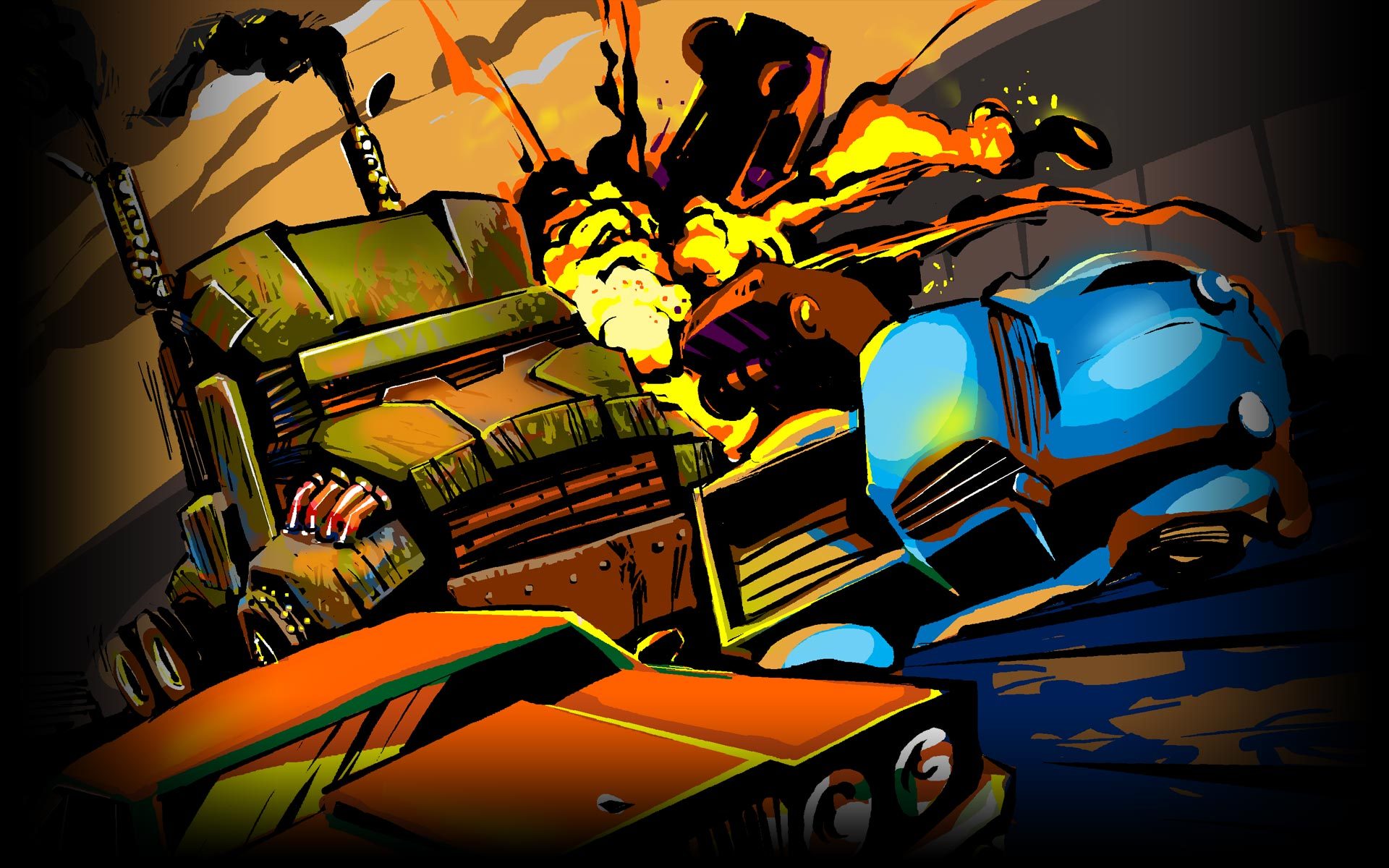 Video Game Sledgehammer / Gear Grinder HD Wallpaper