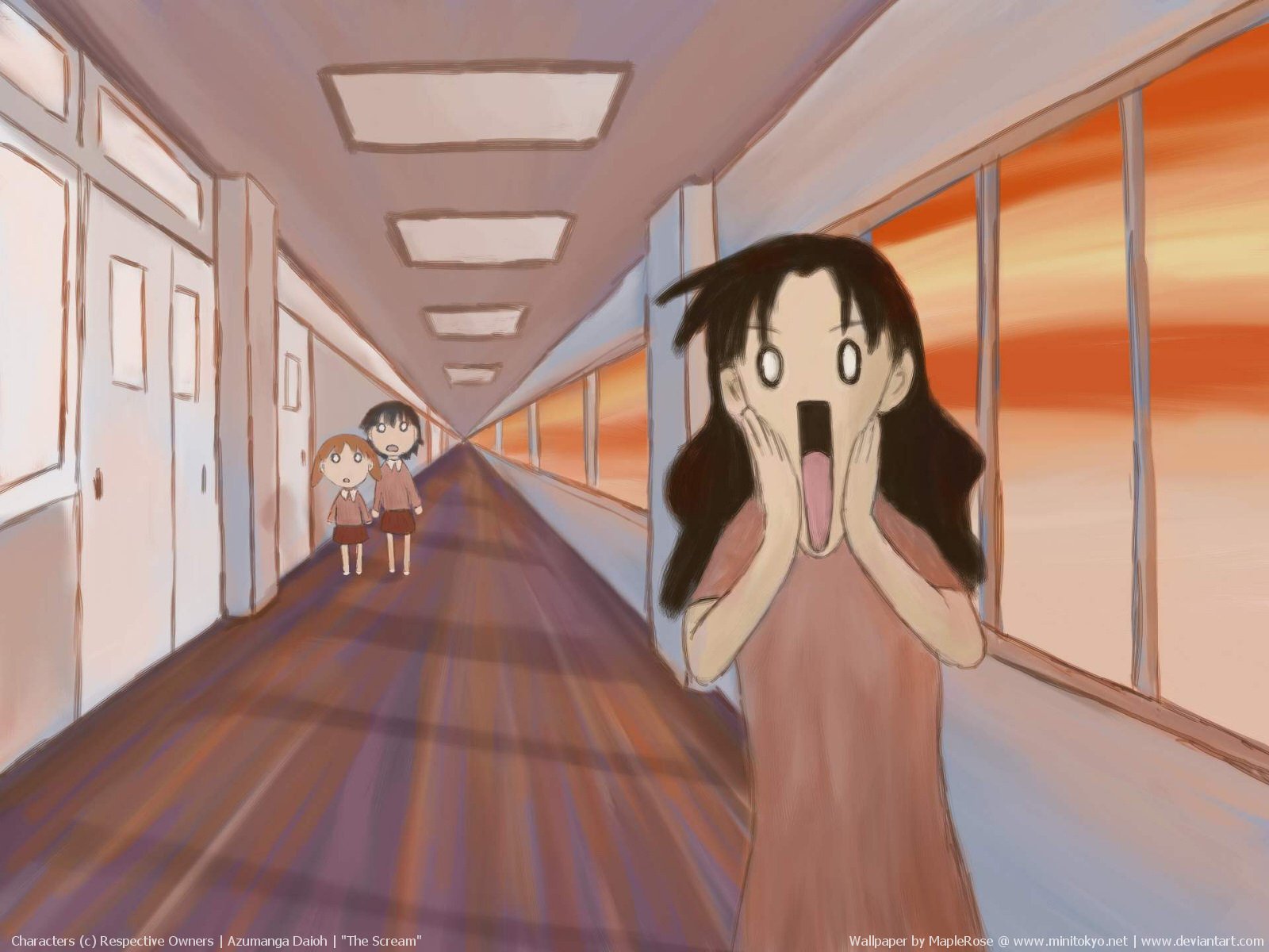 Download Anime Azumanga Daioh Wallpaper