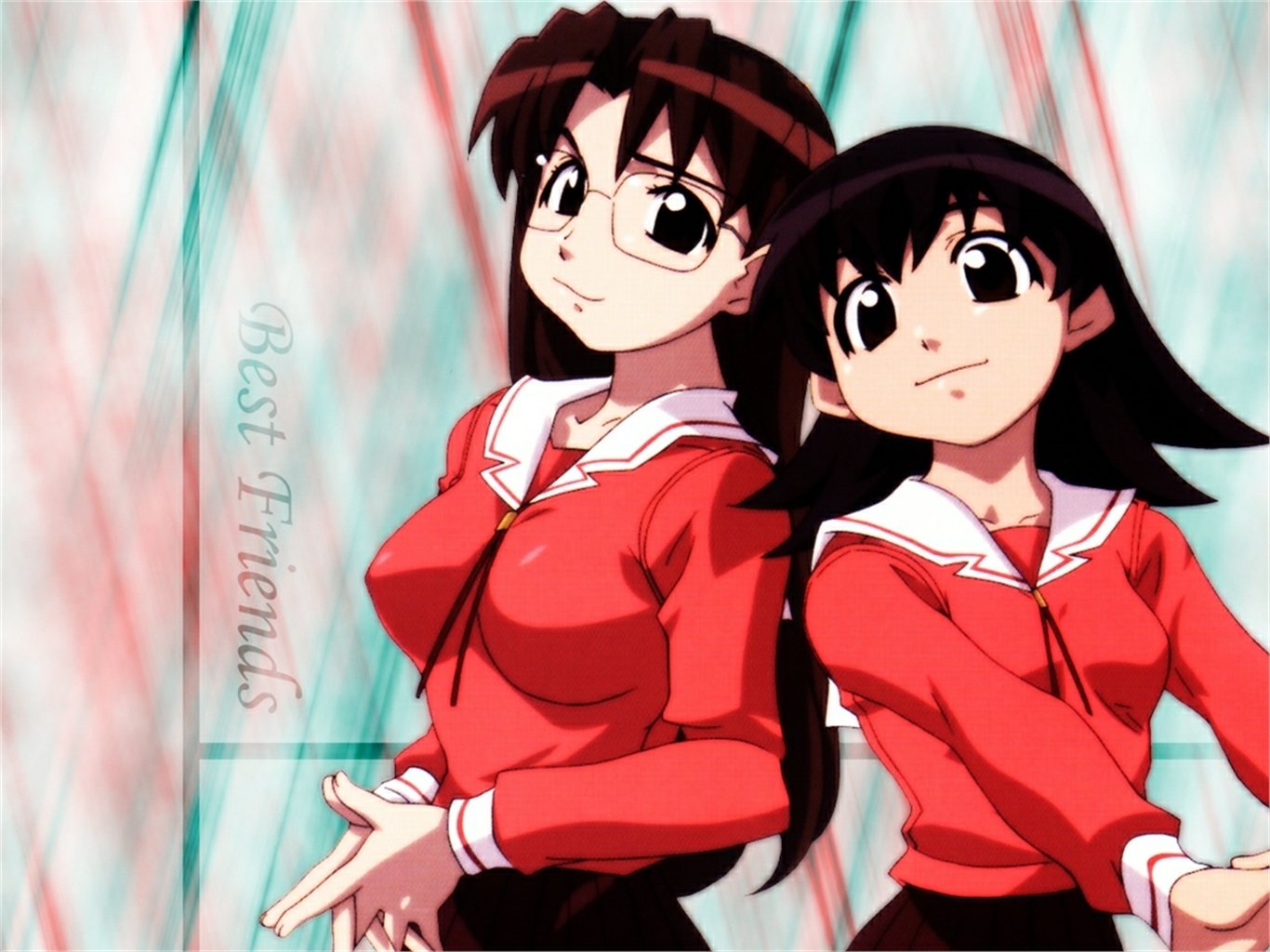 Download Anime Azumanga Daioh Wallpaper | 1366x1024 | Wallpaper Abyss