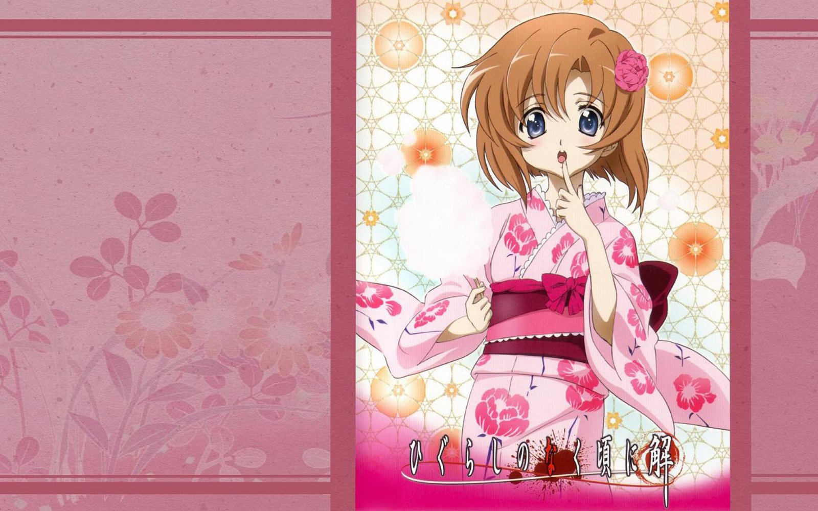 Download Rena Ryūgū Anime Higurashi When They Cry Wallpaper | 1600x1000 ...