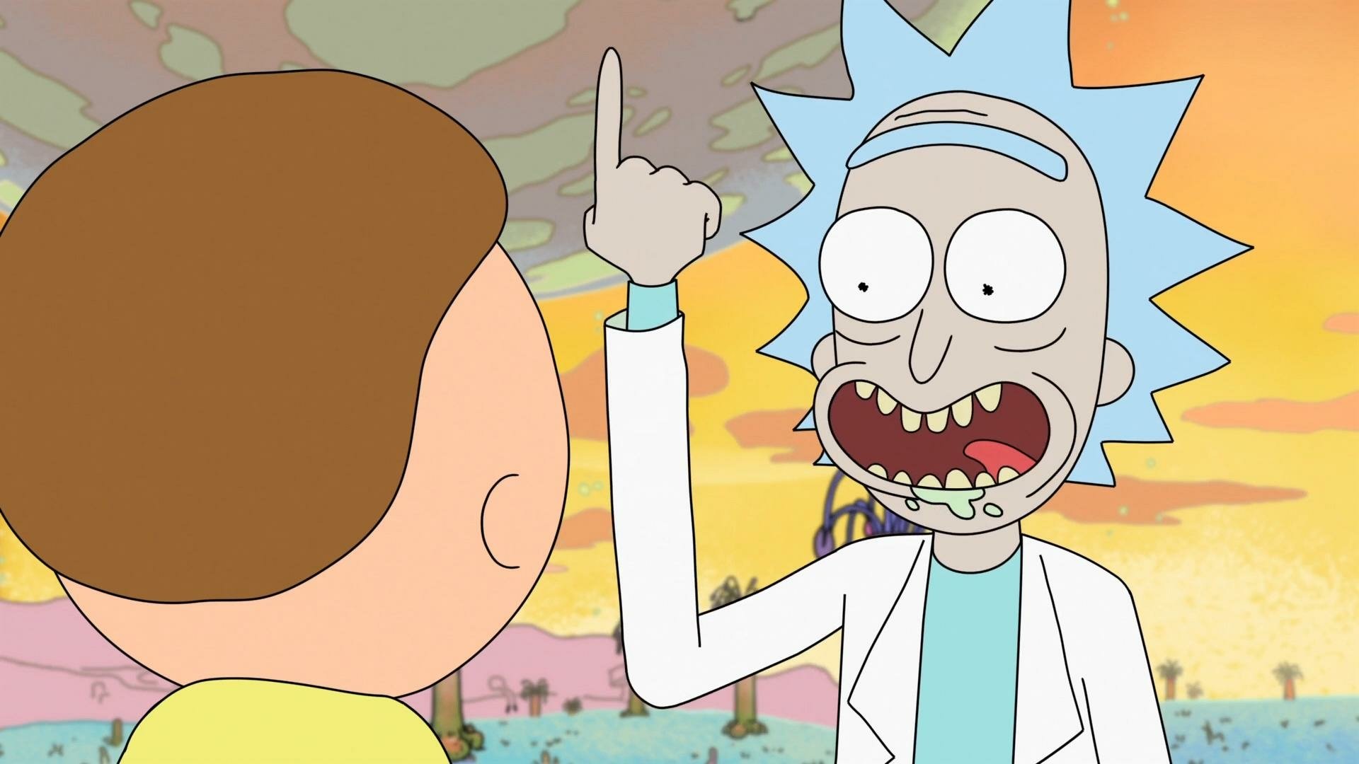 Download Morty Smith Rick Sanchez TV Show Rick And Morty HD Wallpaper