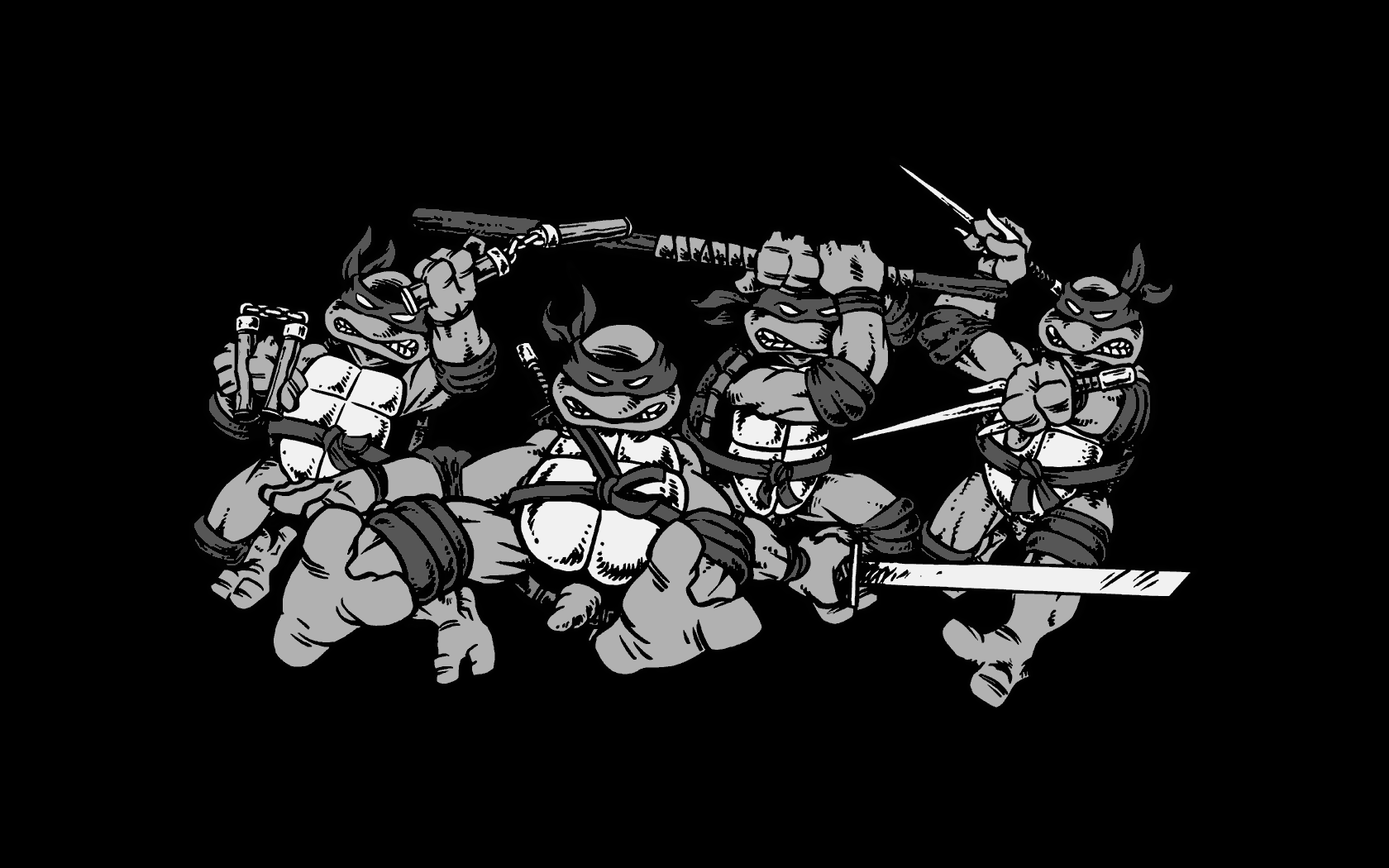 Download Comic Teenage Mutant Ninja Turtles Wallpaper