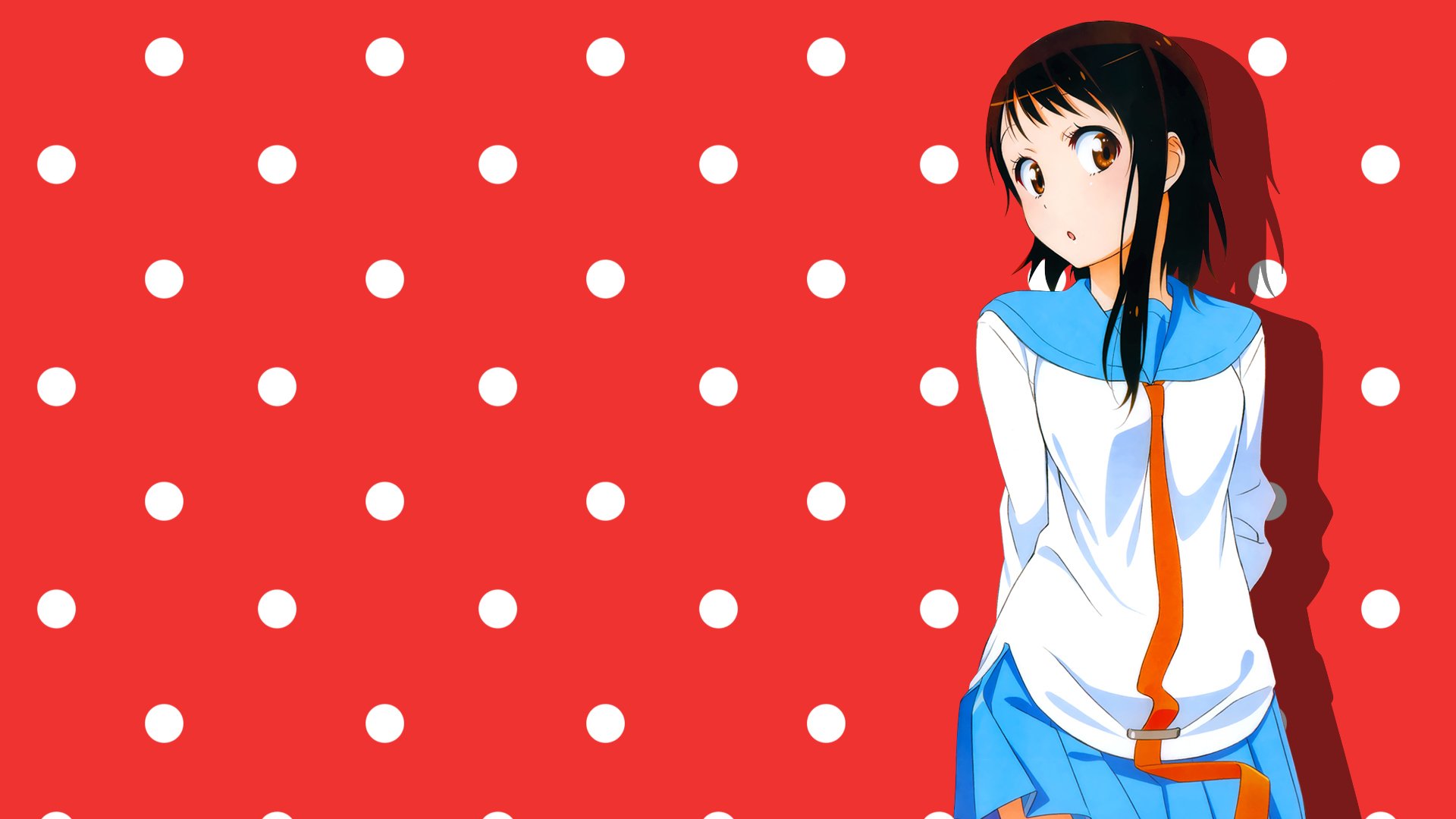 Nisekoi HD Wallpaper: Kosaki Onodera in School Uniform