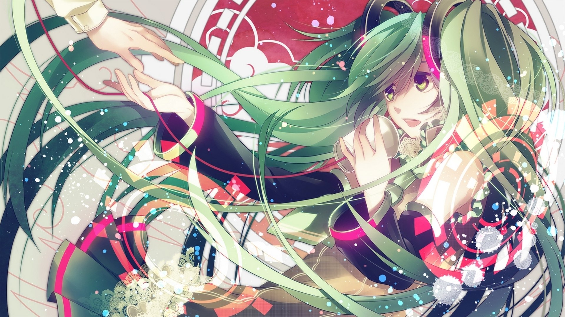 Hatsune Miku — Vocaloid Anime HD Wallpaper: Neon Dream