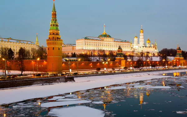 Moscow Kremlin: Stunning 4K Ultra HD Wallpaper of Russian Architecture