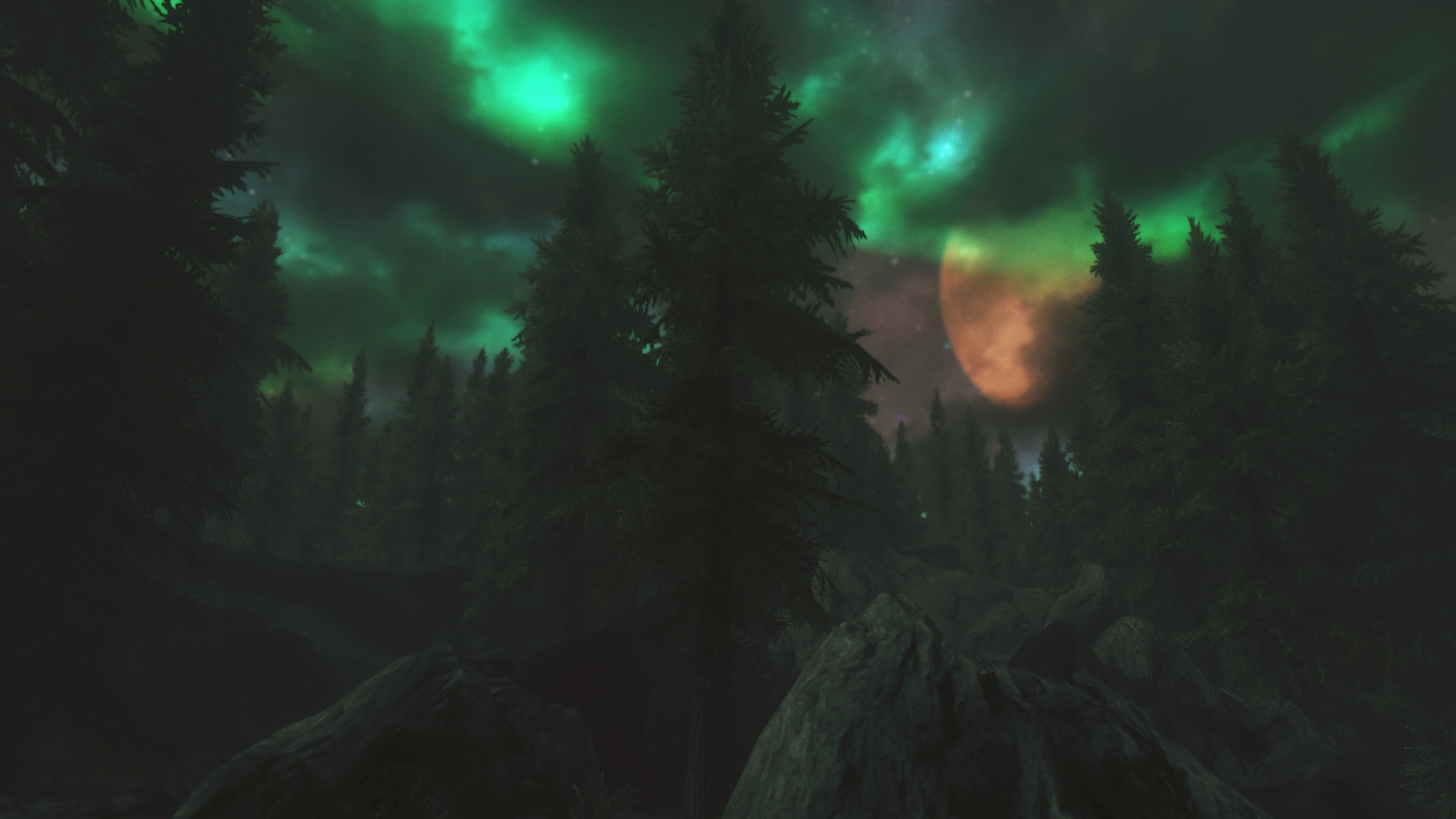 Skyrim Night Hd Wallpaper Wallpaper The Sky, Galaxy, Night, Stars,