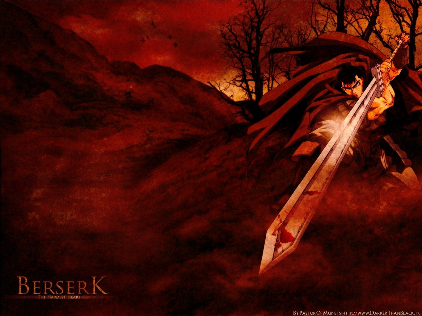 Guts Unleashed: Epic Berserk HD Anime Wallpaper