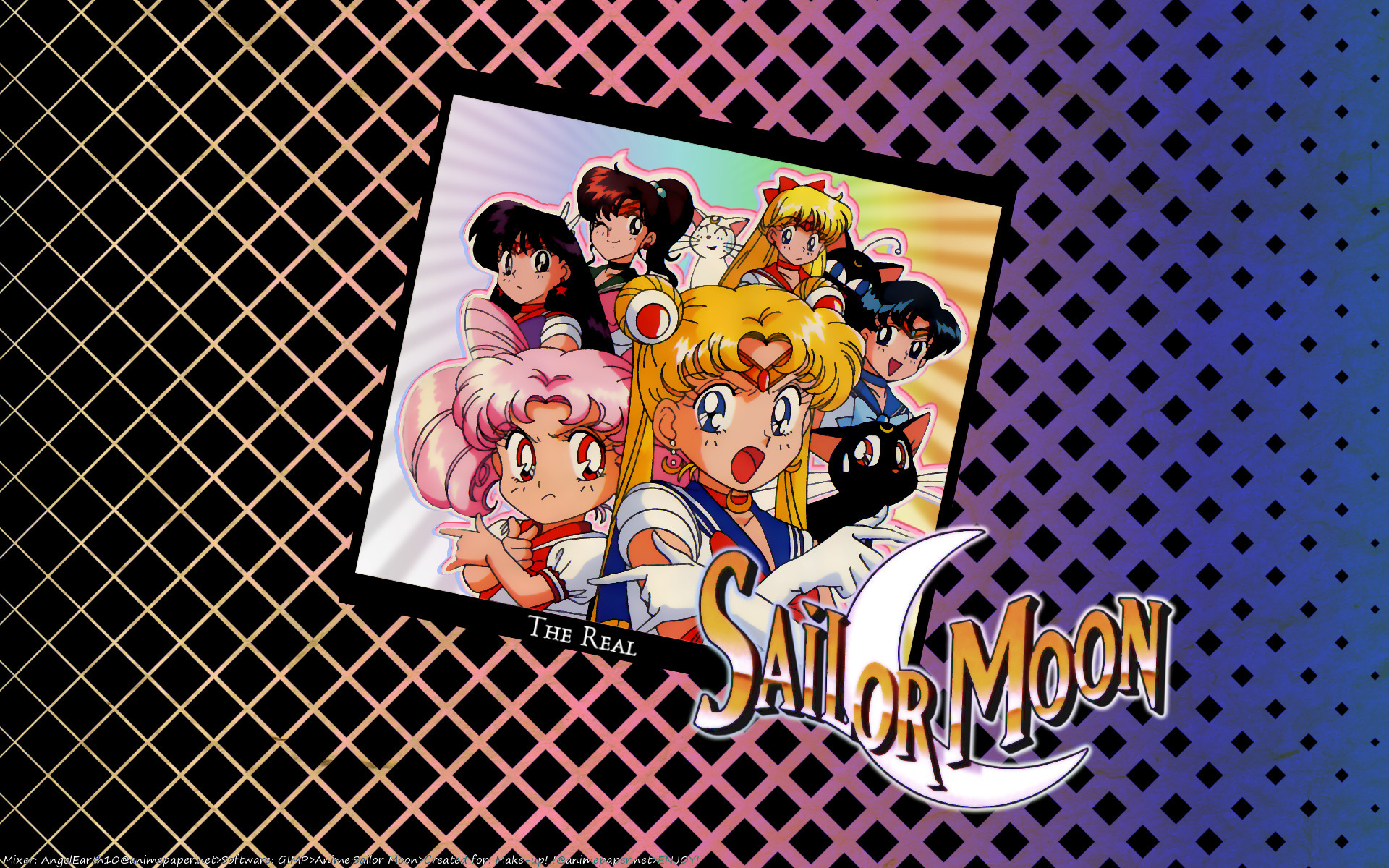 Sailor Moon Anime HD Wallpaper – Iconic Magical Girl Ensemble ...