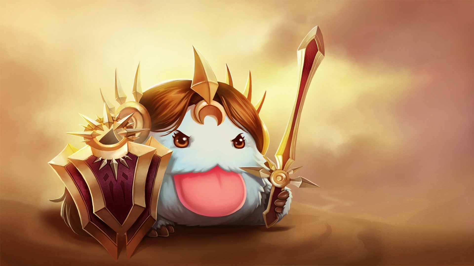 Leona Poro HD Wallpaper - Epic League of Legends Battle Charm