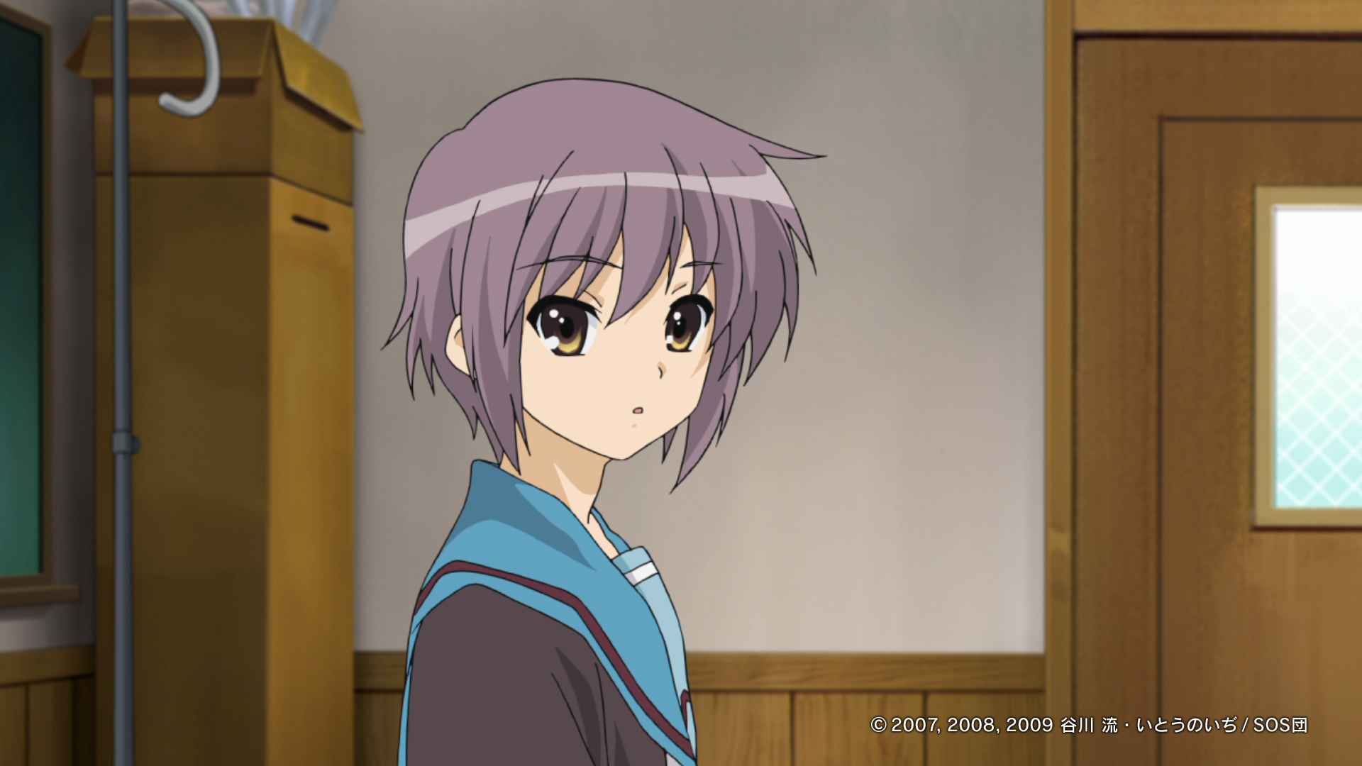 Download Yuki Nagato Anime The Melancholy Of Haruhi Suzumiya HD Wallpaper