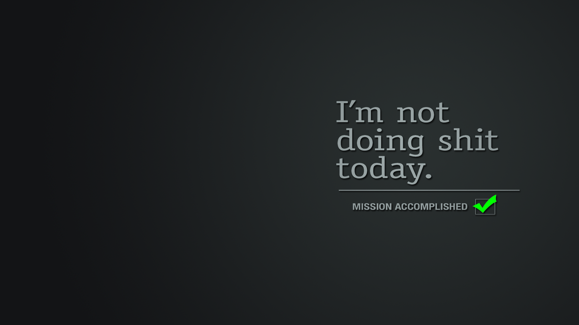 Statement HD Wallpaper