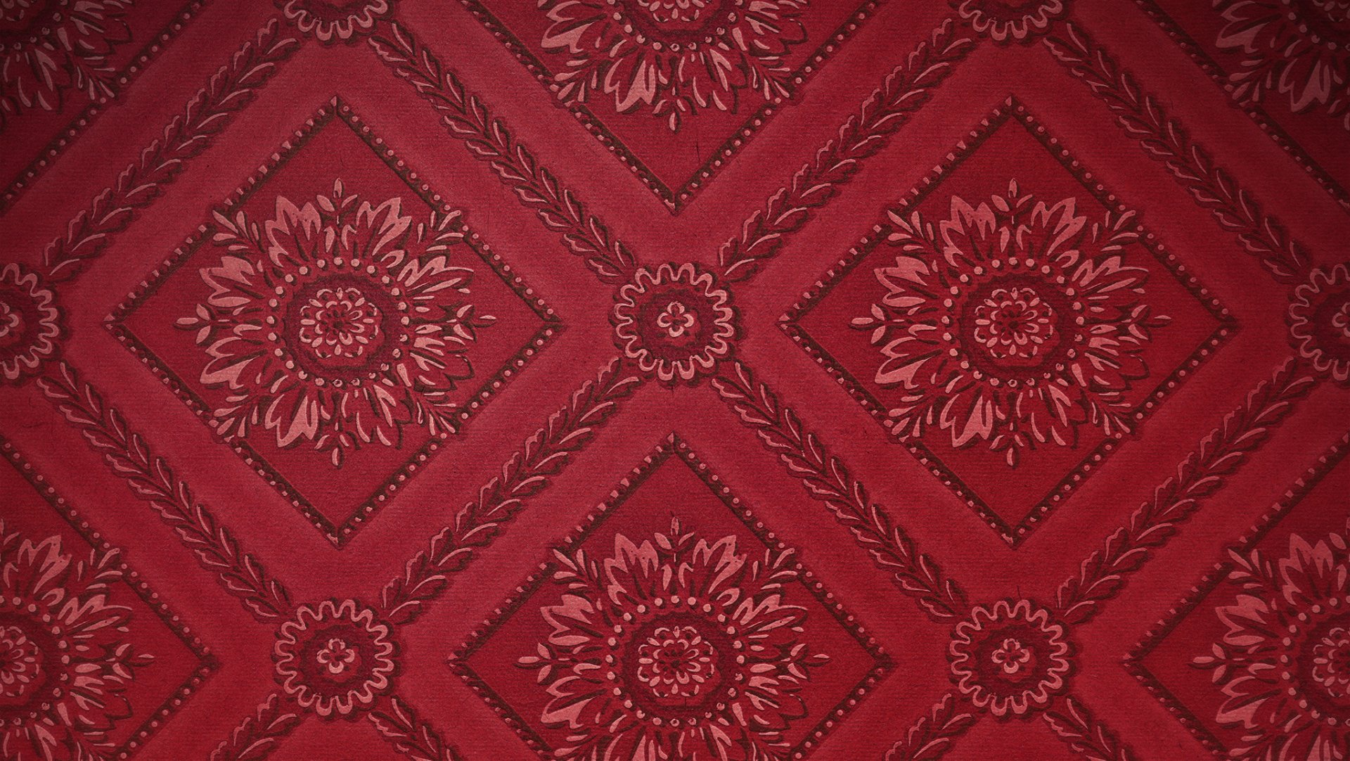 Download Red Abstract Pattern HD Wallpaper