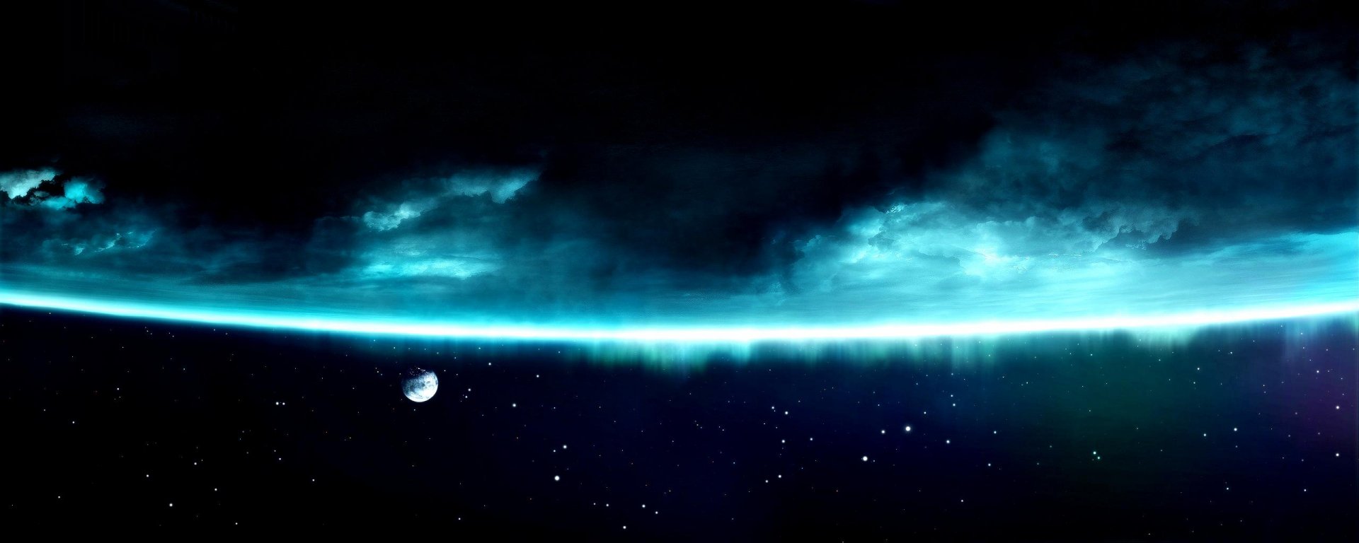 HD Sci-Fi Planet Rise: A Celestial Dawn