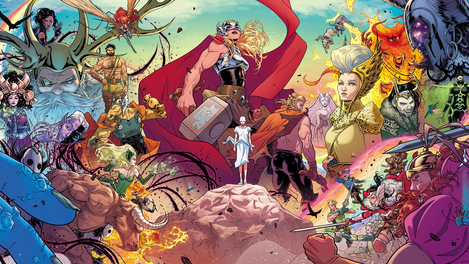 Mighty Thor Comic Universe HD Wallpaper Showcase