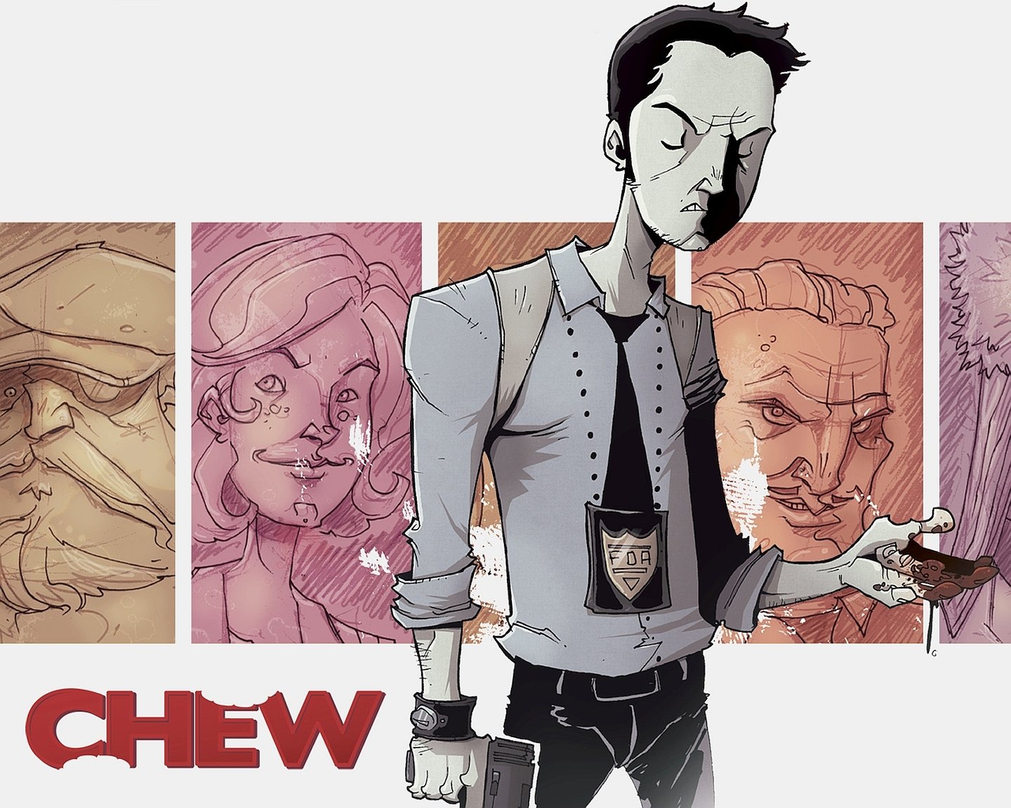 Download Comic Chew Wallpaper