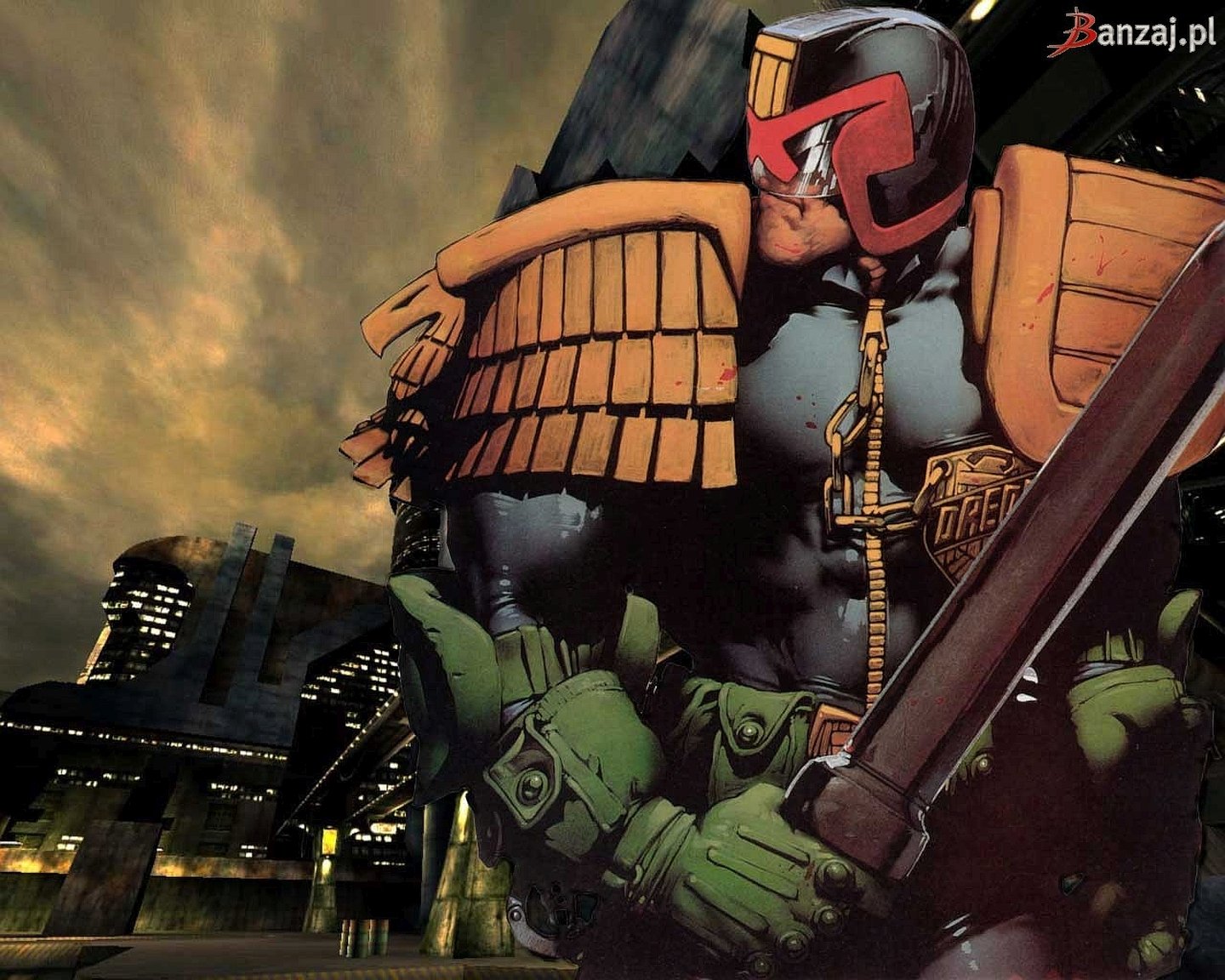 Download Comic Judge Dredd Wallpaper