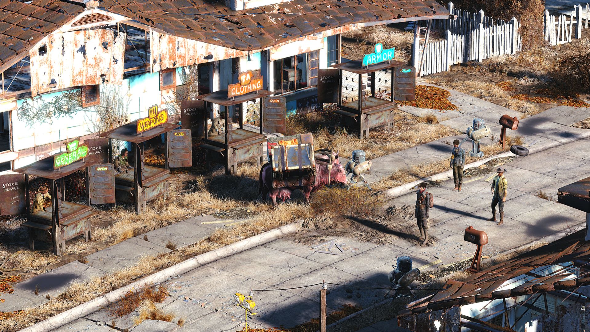 Fallout 4 HD Wallpaper: Post-Apocalyptic Scene