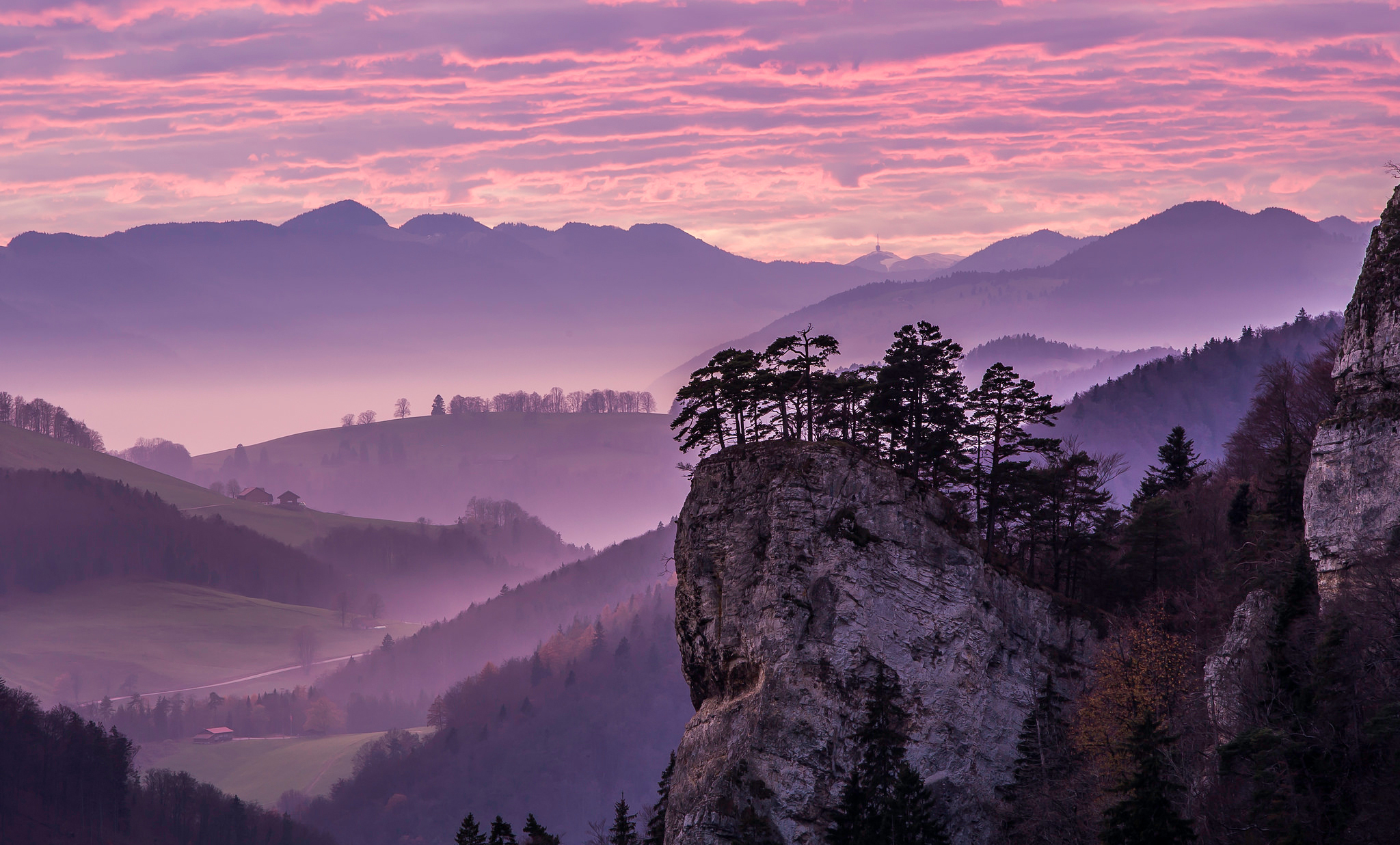 Beautiful Valley Sky Clouds