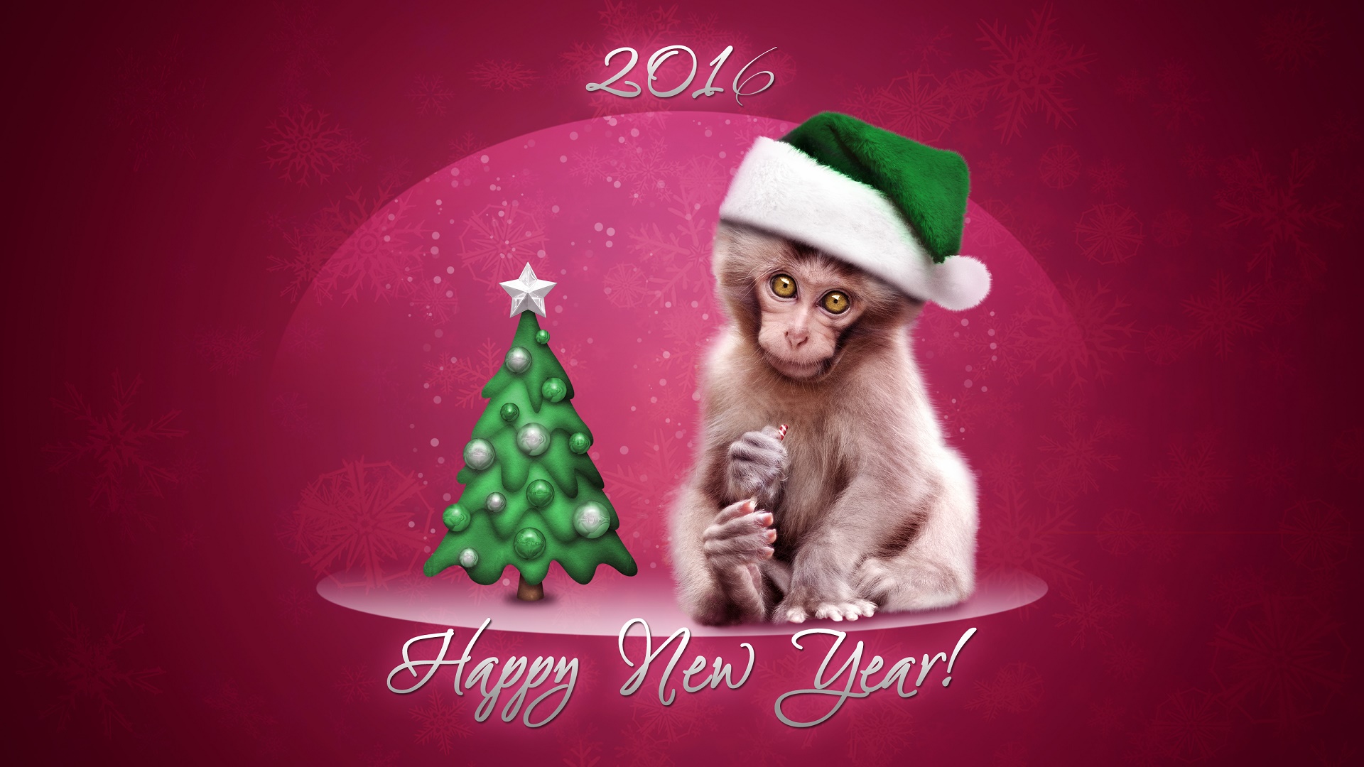 Download Monkey Holiday New Year 2016 HD Wallpaper Download Monkey Holiday New Year 2016 HD Wallpaper