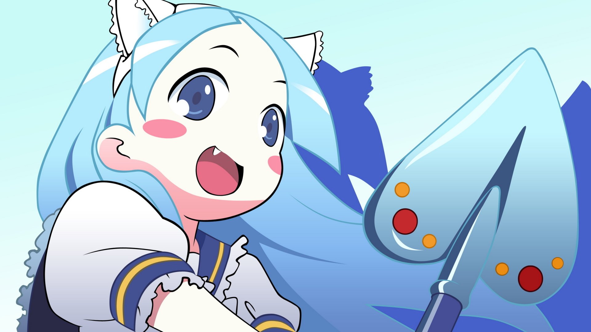 Download Chiri Kitsu Sayonara Zetsubou-Sensei Anime HD Wallpaper