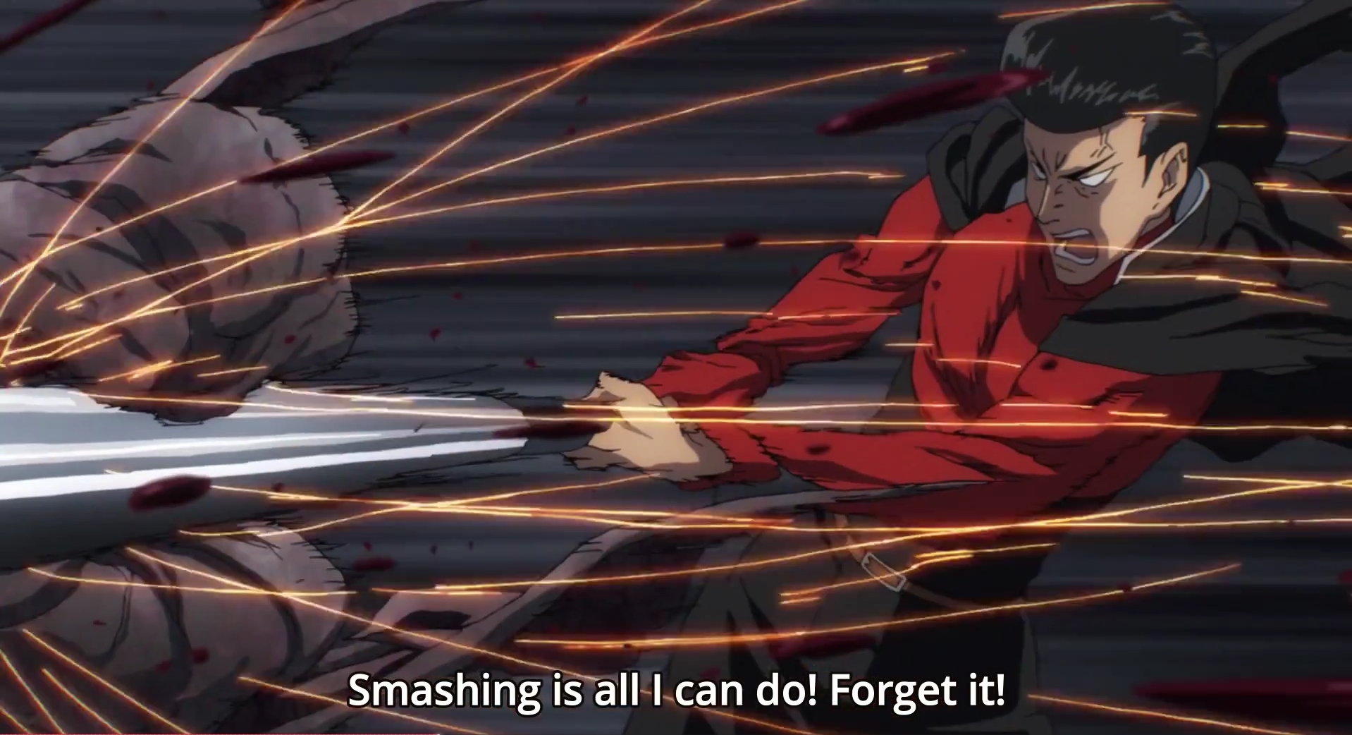 Download Anime One-Punch Man Metal Bat (One-Punch Man) Wallpaper