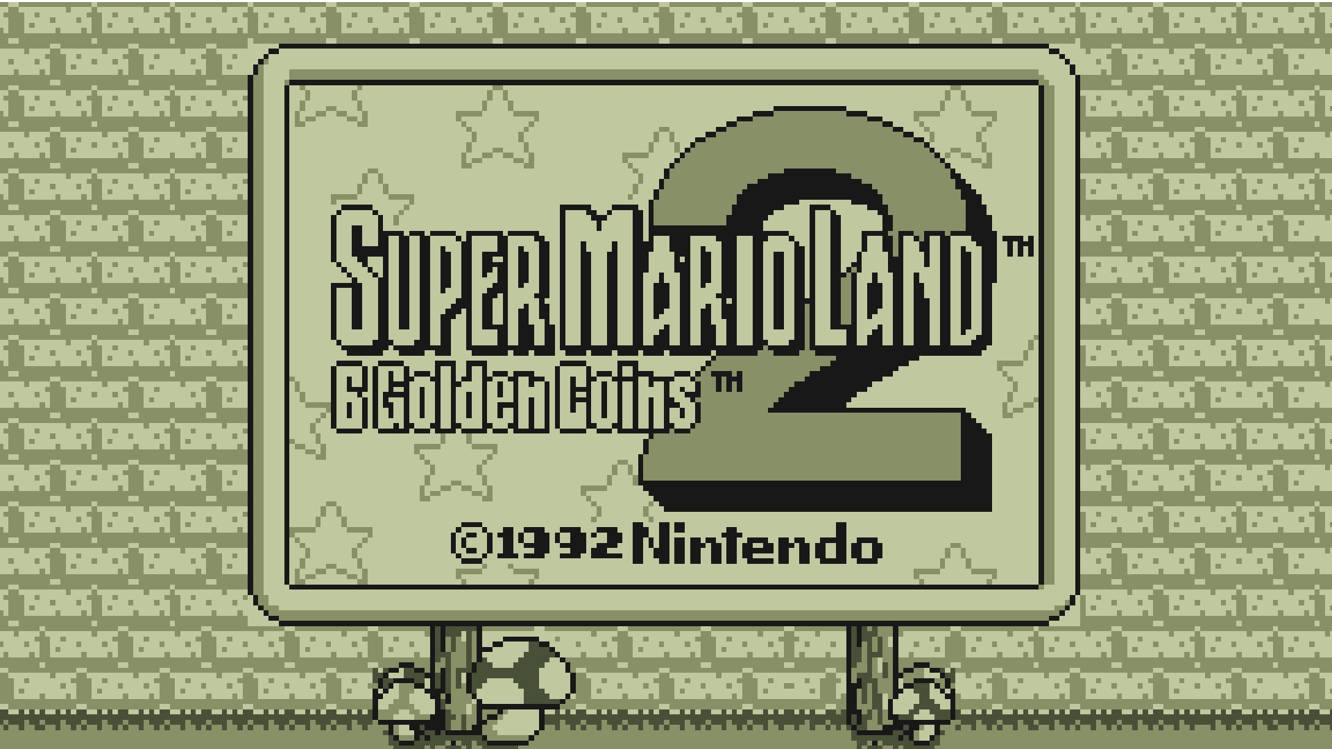 Download Video Game Super Mario Land 2: 6 Golden Coins HD Wallpaper