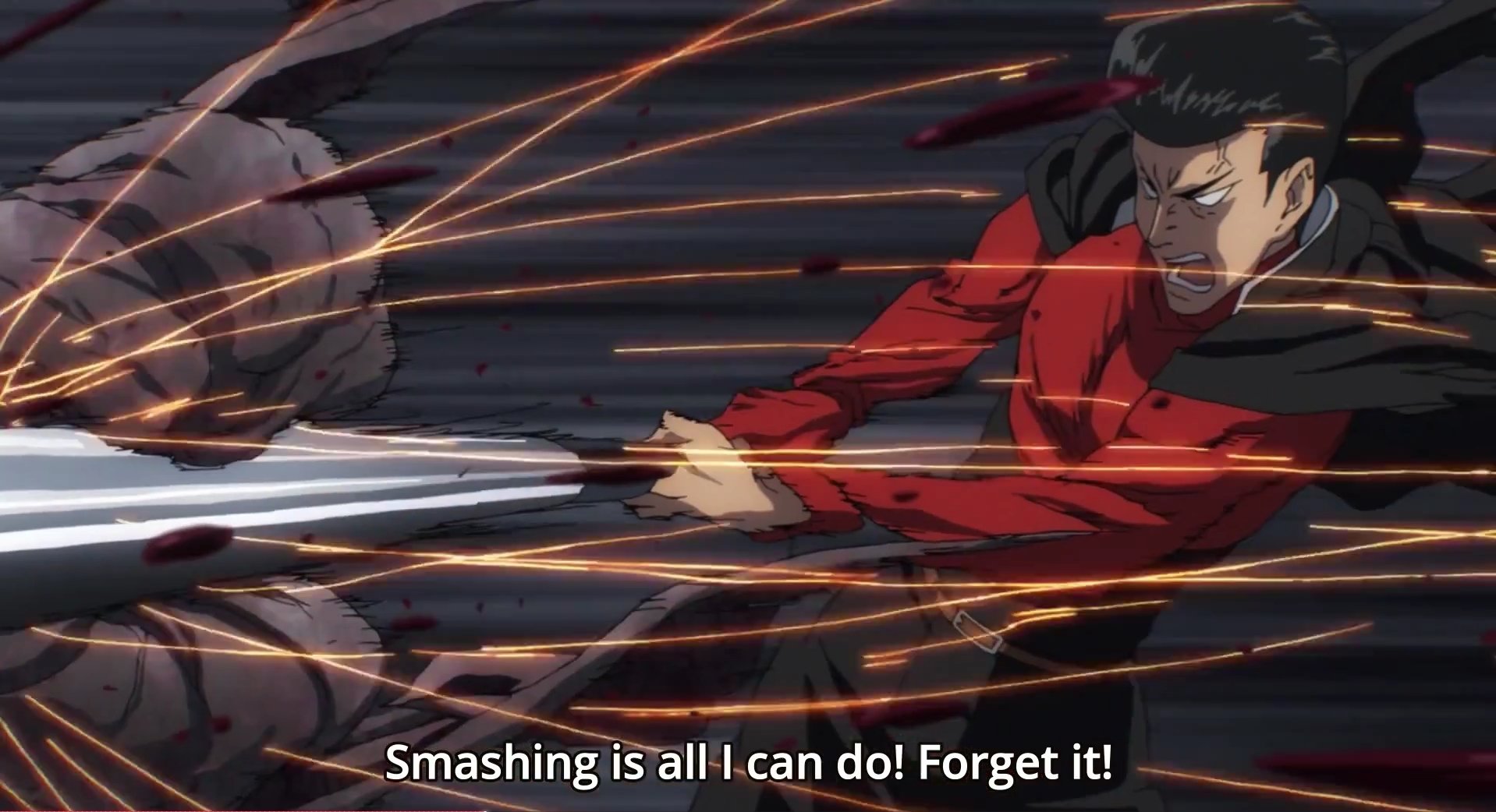 Download Anime One-Punch Man Metal Bat (One-Punch Man) Wallpaper