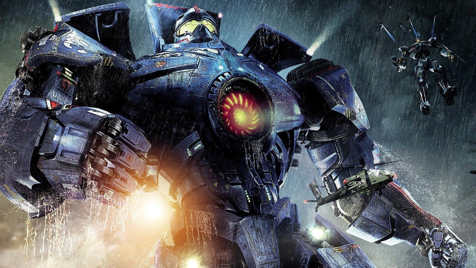 Pacific Rim HD Wallpaper: Epic Mech Battle Scene