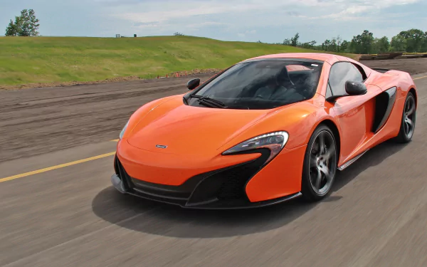 Download Orange Car Supercar Car McLaren 650S McLaren Vehicle McLaren ...
