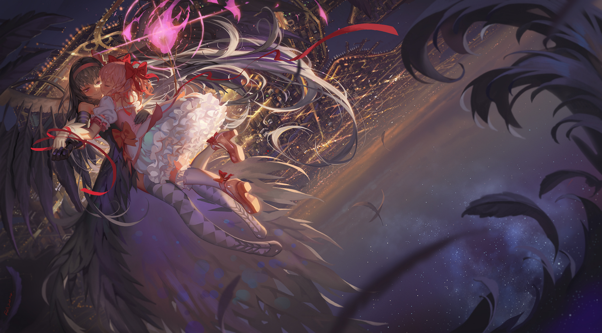 魔法少女小圆 高清壁纸 桌面背景 1953x1080 Id 683413 Wallpaper Abyss