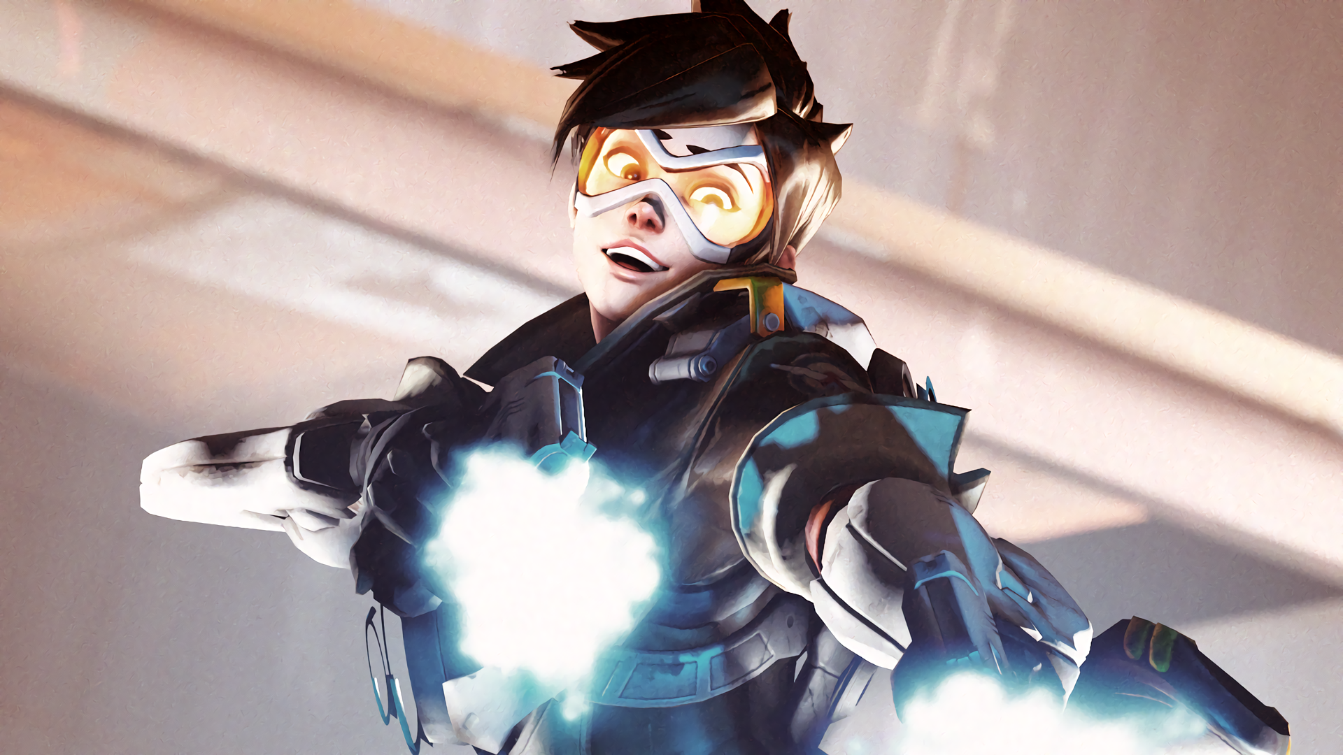 Download Tracer (Overwatch) Video Game Overwatch HD Wallpaper by lee7245v