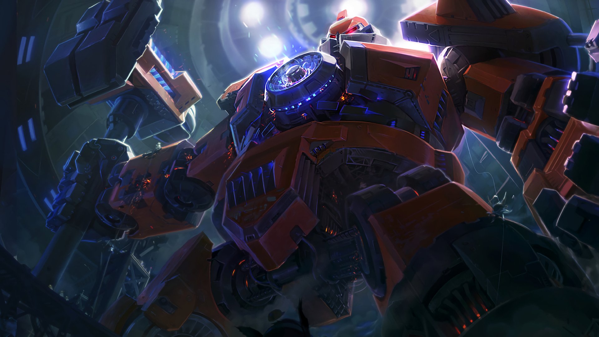 Sion Dominates the Rift – HD League of Legends Wallpaper