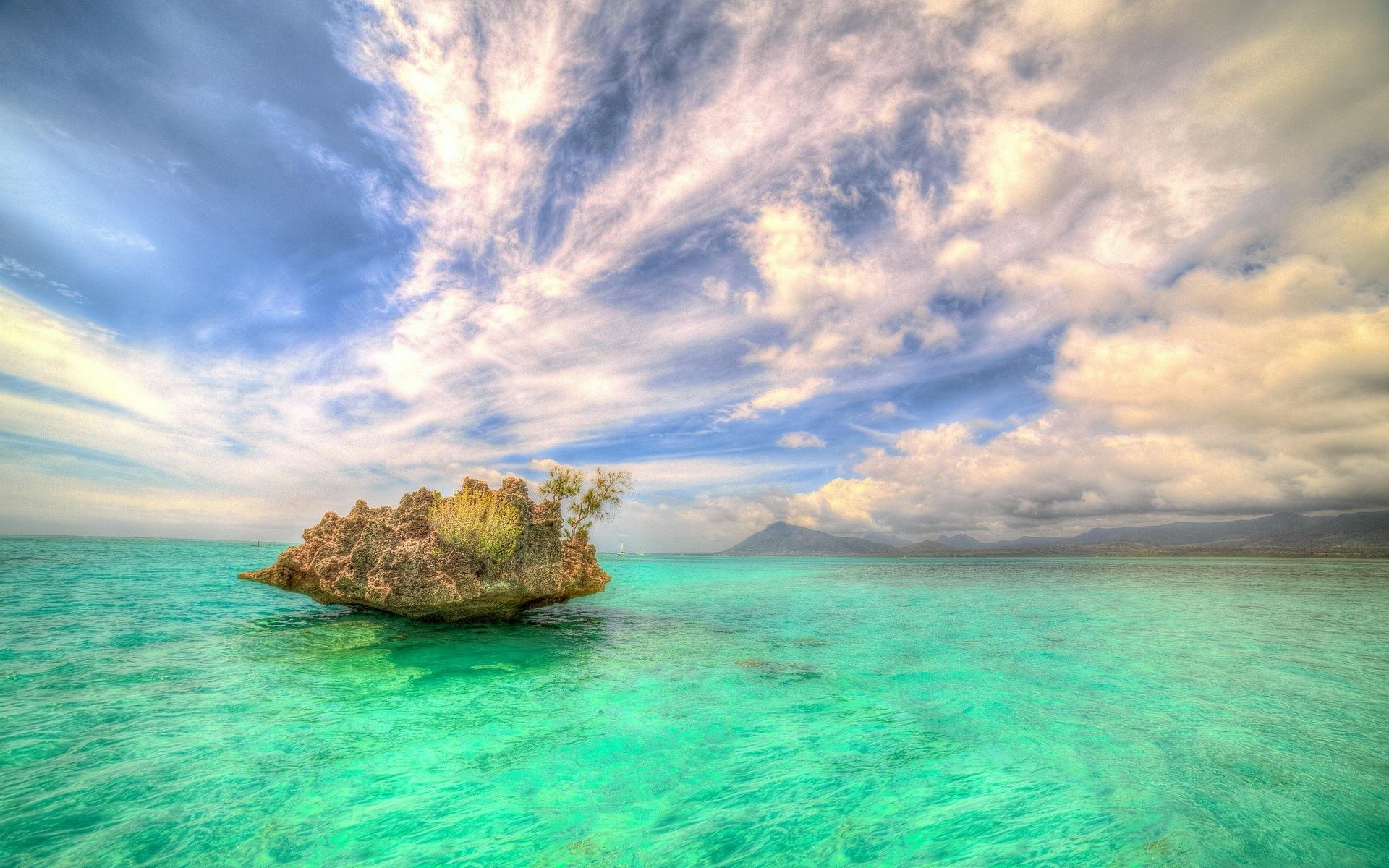 Landscape Turquoise Wallpapers Wallpaper Mural Landscape Turquoise