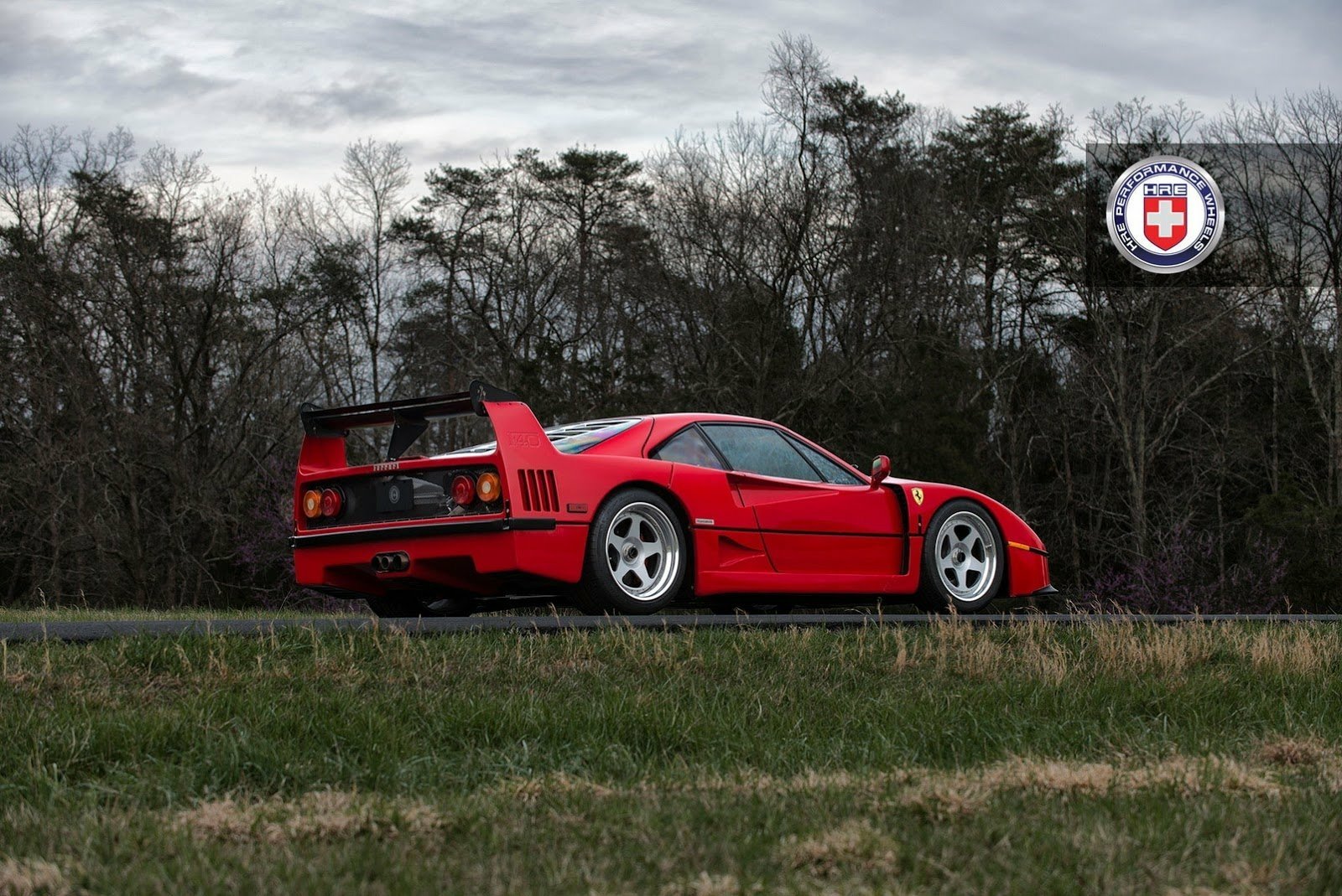 Download Supercar Ferrari Vehicle Ferrari F40 Wallpaper