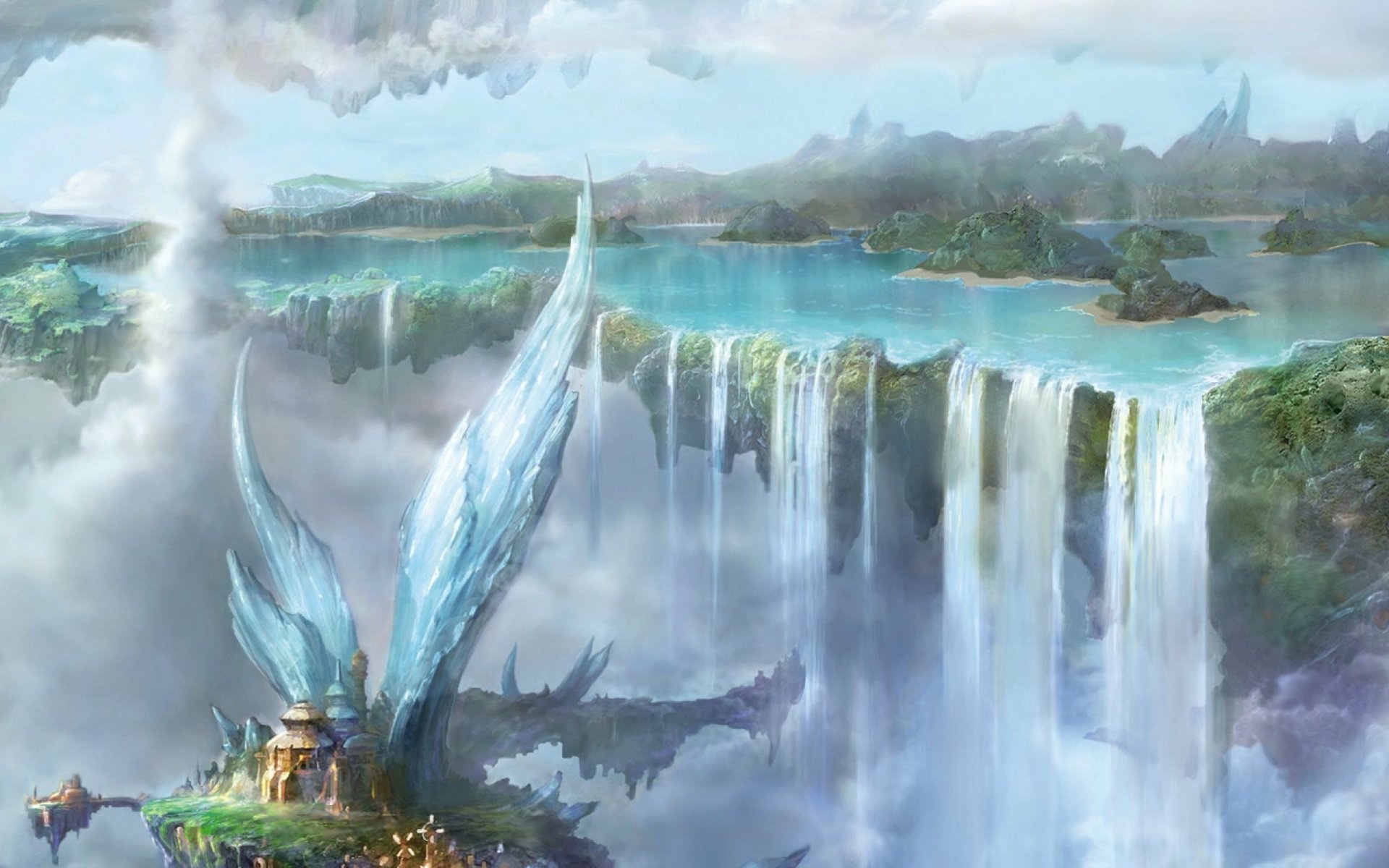 Download Fantasy City Fantasy City HD Wallpaper | 2560x1600 | Wallpaper ...