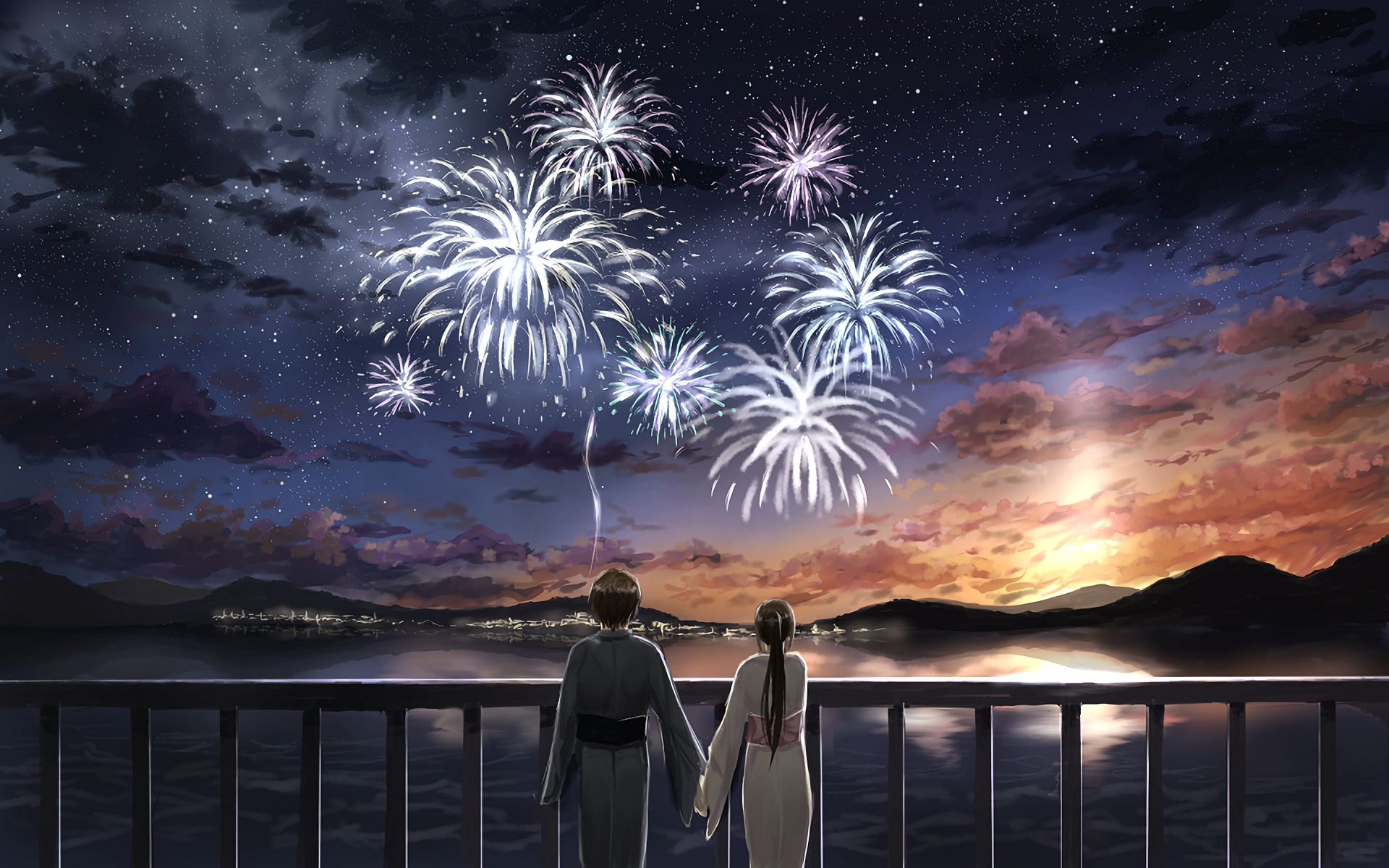 Fireworks Wallpaper Prototype