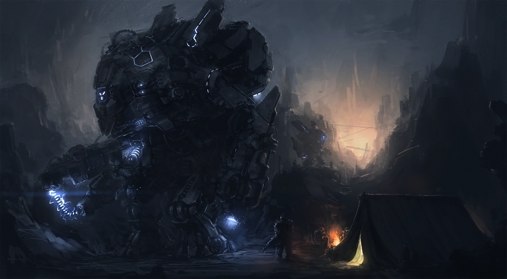 Wallpaper Soldier Robot Machine
