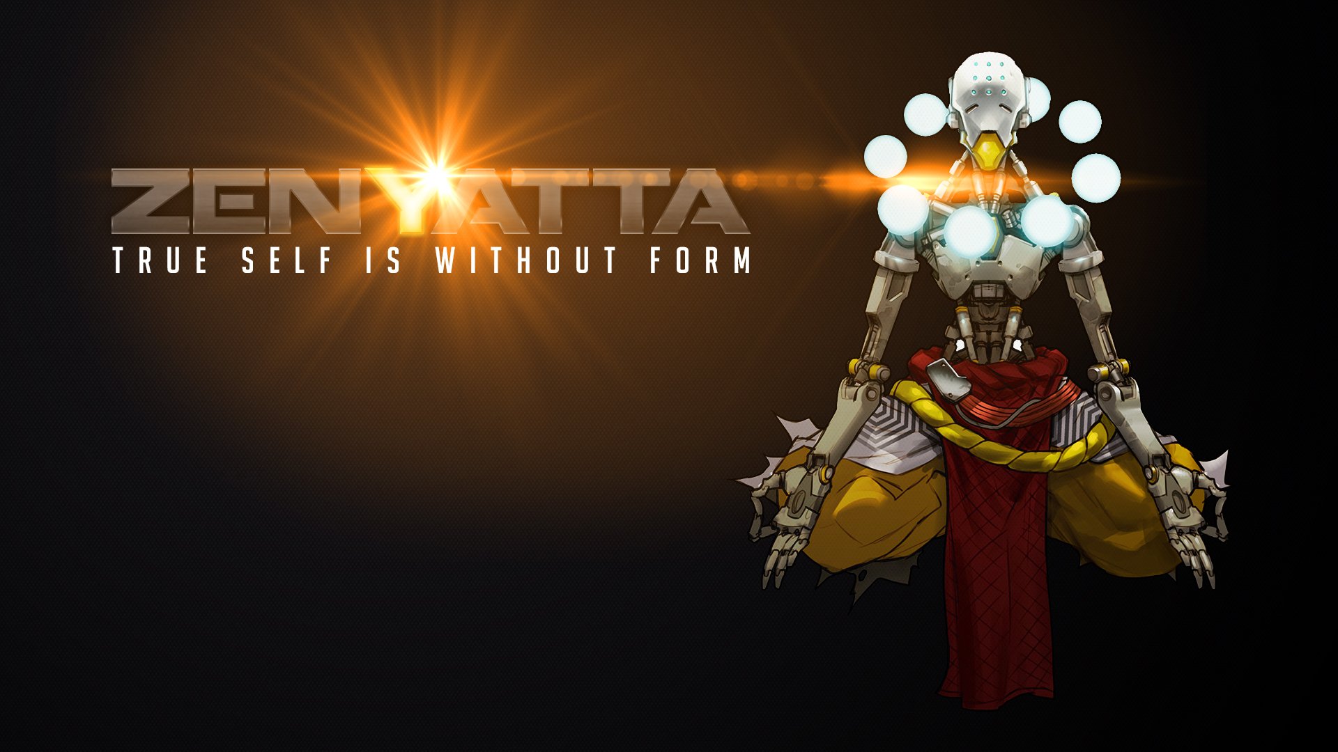 Zenyatta Hd Wallpaper Embrace The Spirit Of Overwatch By Elexysvi