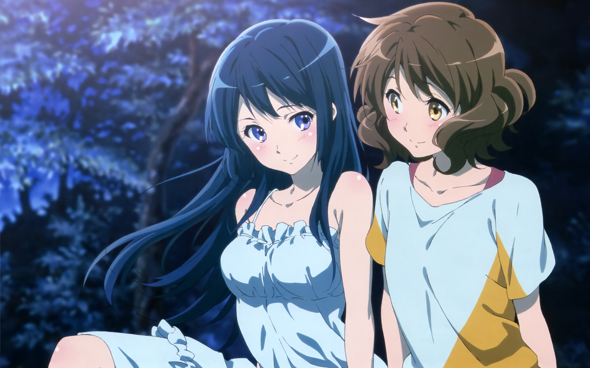 Download Reina Kousaka Kumiko Oumae Anime Sound Euphonium Hd Wallpaper
