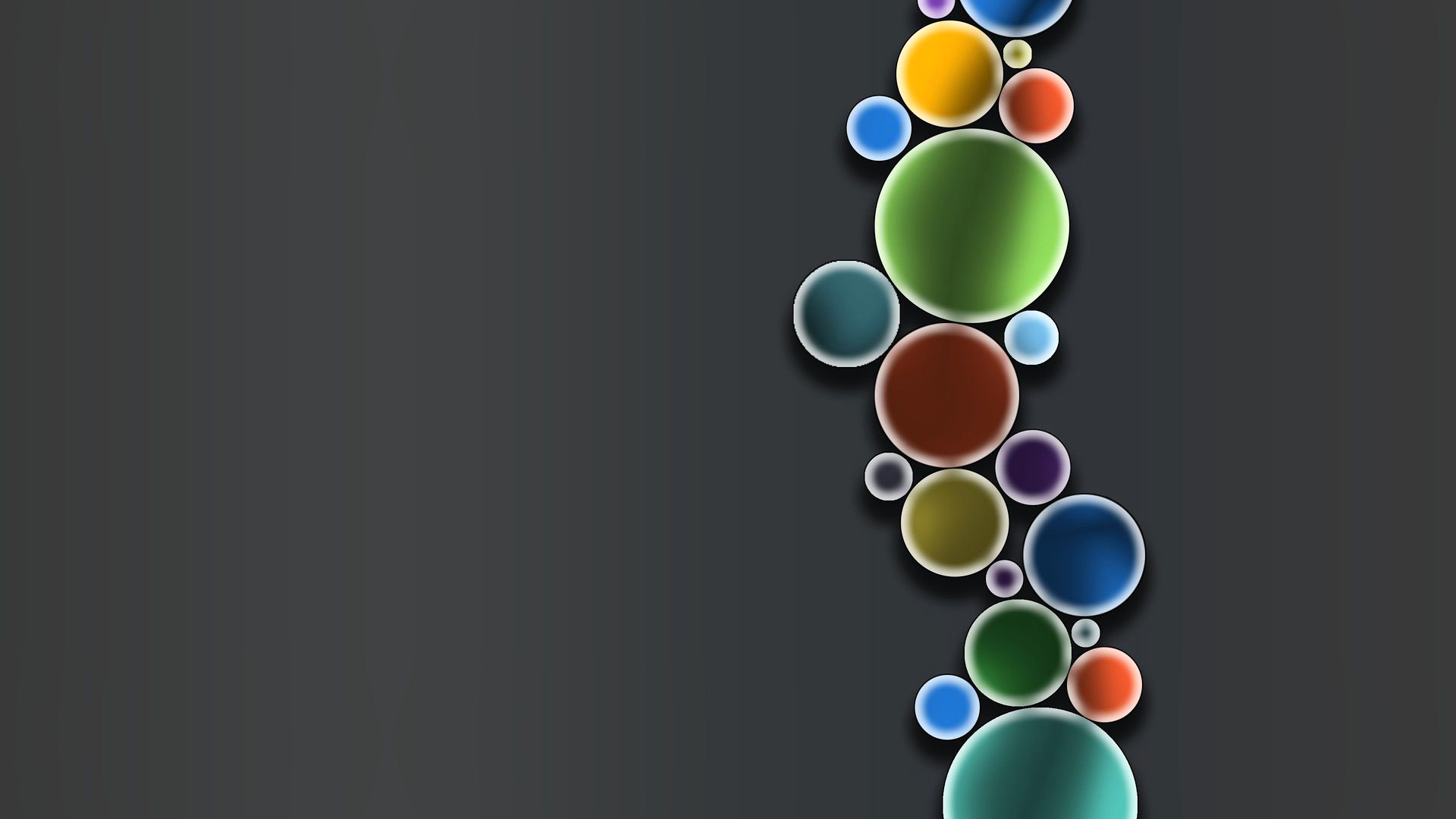 Download Circle Simple Abstract Colors HD Wallpaper