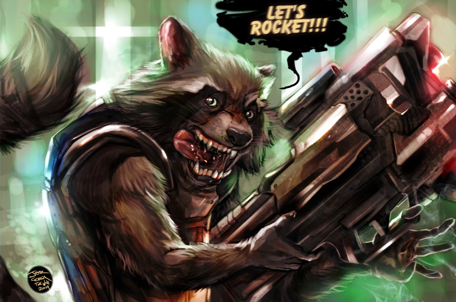 Download Weapon Guardians Of The Galaxy Comic Rocket Raccoon HD Wallpaper