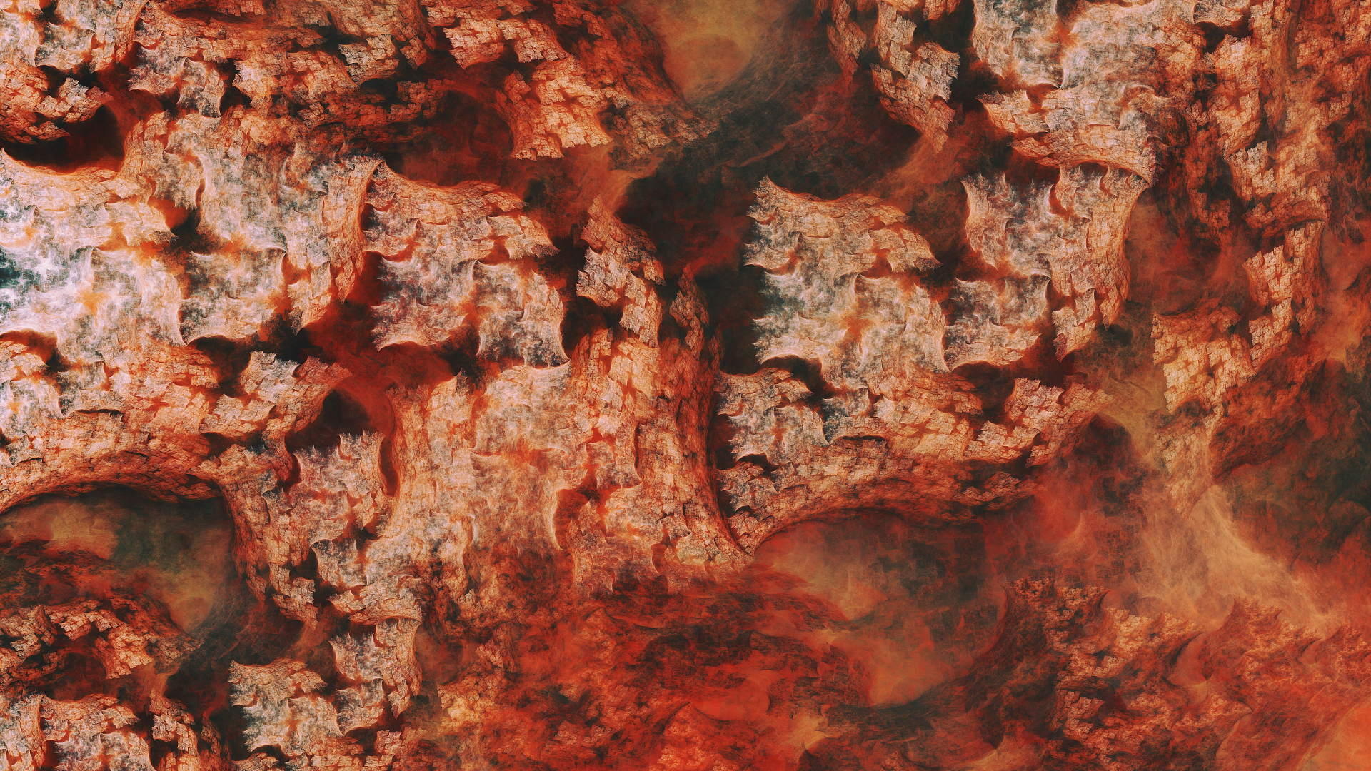 Download Texture Red Abstract Fractal HD Wallpaper