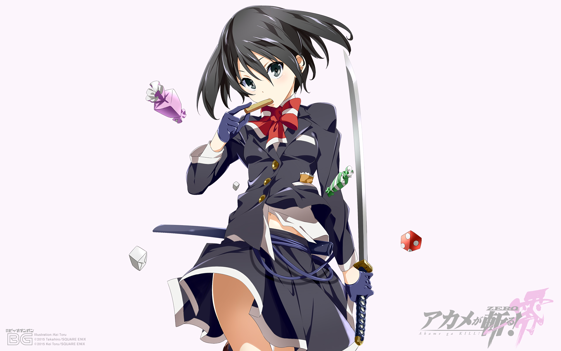 Kurome Hd Wallpaper From Akame Ga Kill