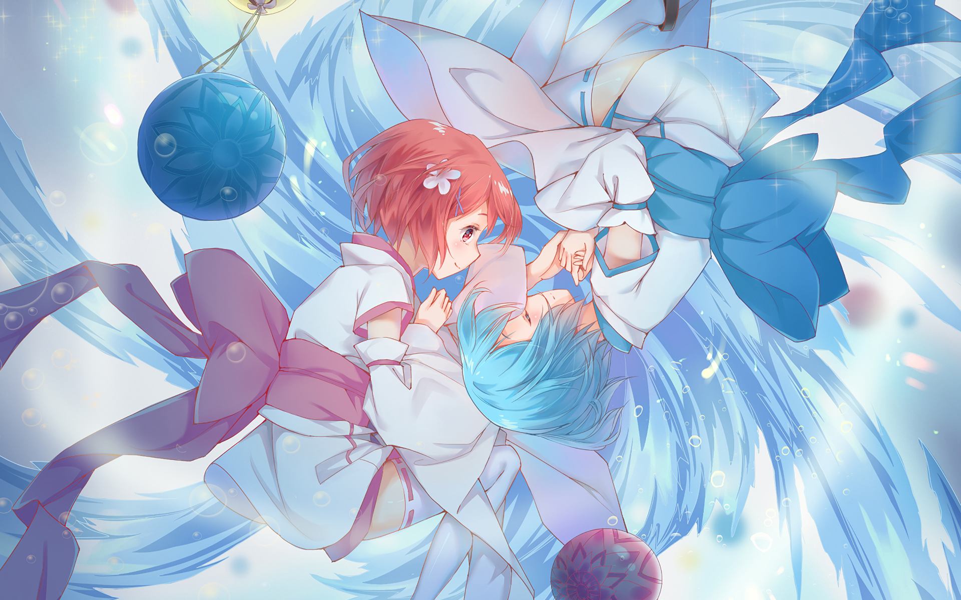 Ram and Rem HD Wallpaper - Re:Zero Magic