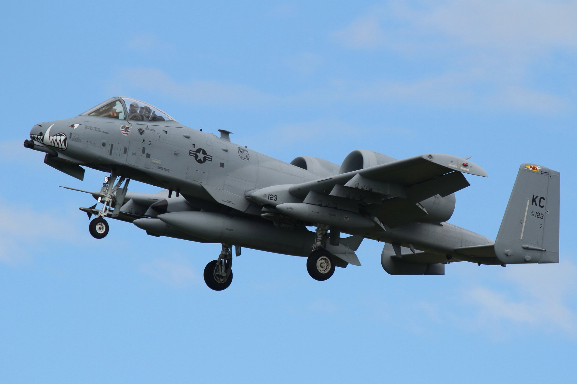 4K Ultra HD Wallpaper of the A-10 Thunderbolt II Warplane