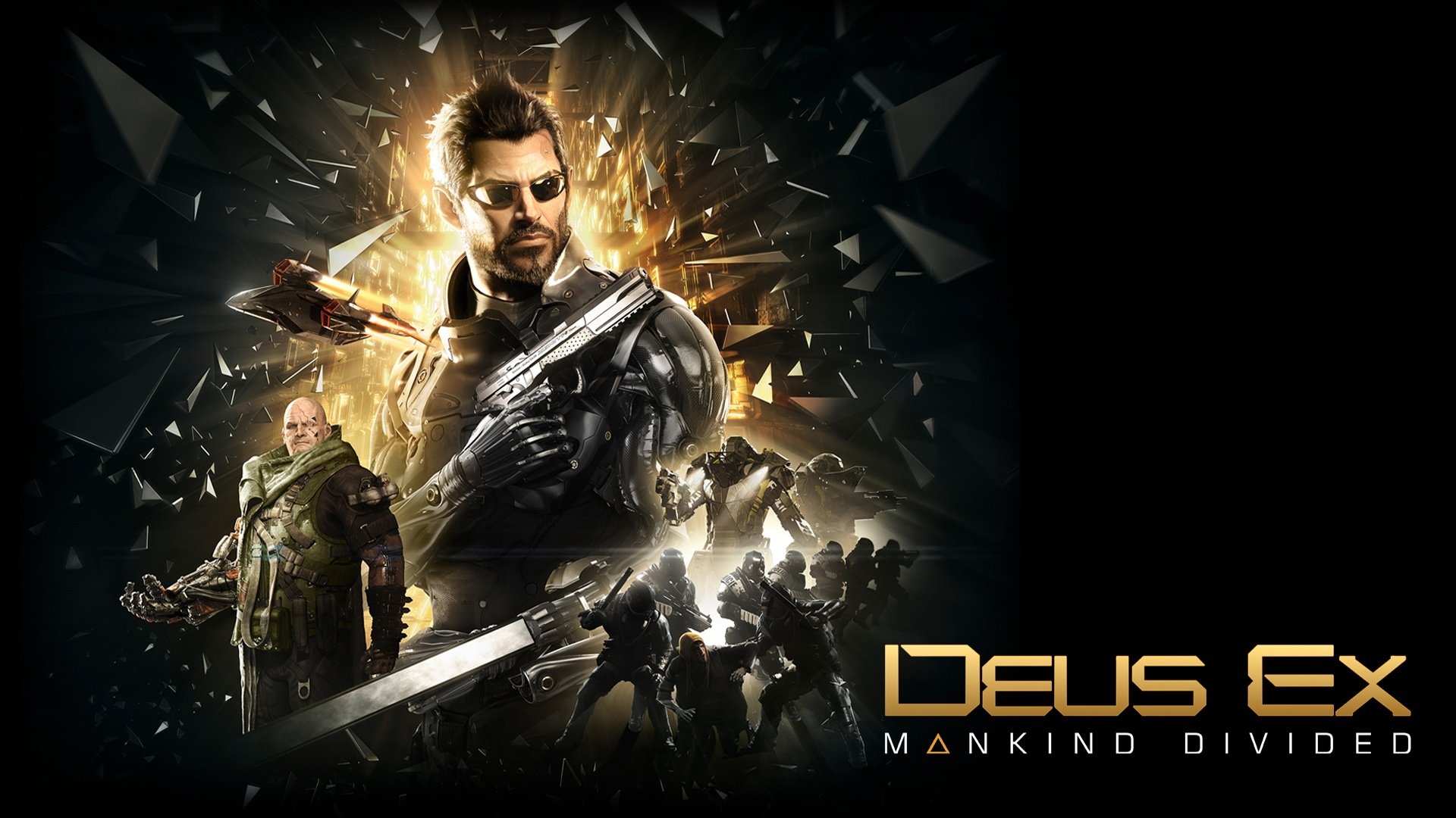 Download Ivan Berk Victor Marchenko Adam Jensen Video Game Deus Ex: Mankind Divided HD Wallpaper