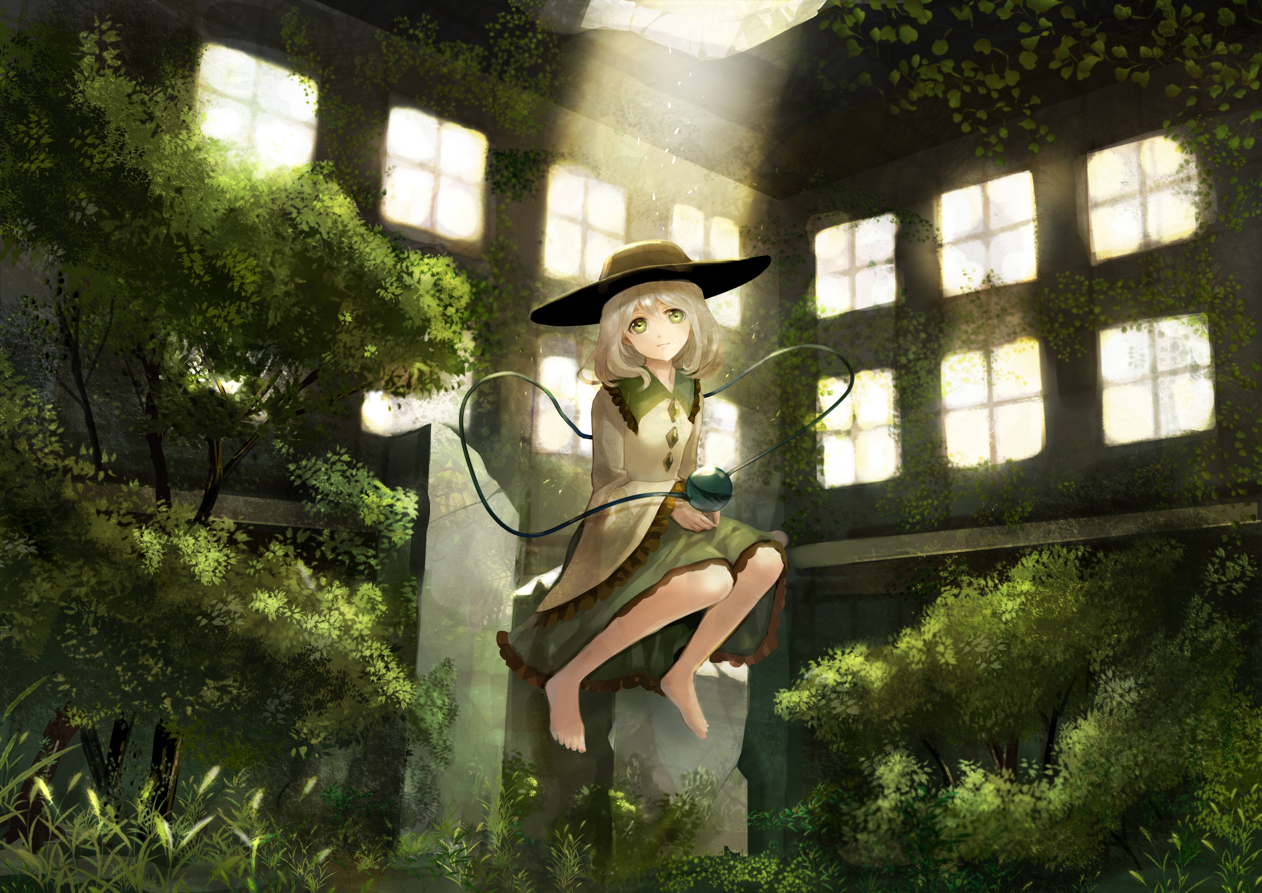 Koishi Komeiji in a Serene 4K Ultra HD Wallpaper