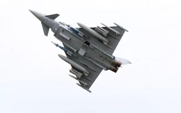 Eurofighter Typhoon in Action: HD Wallpaper