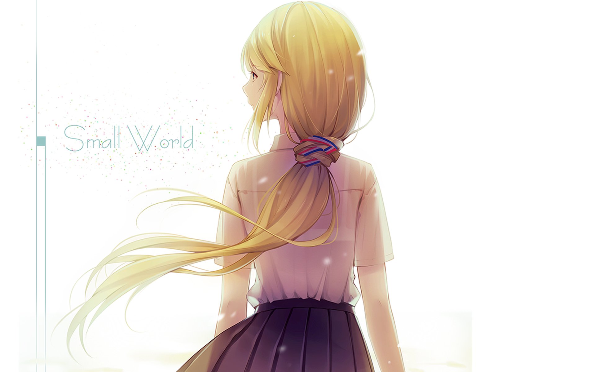 Anime Girl Back To Back