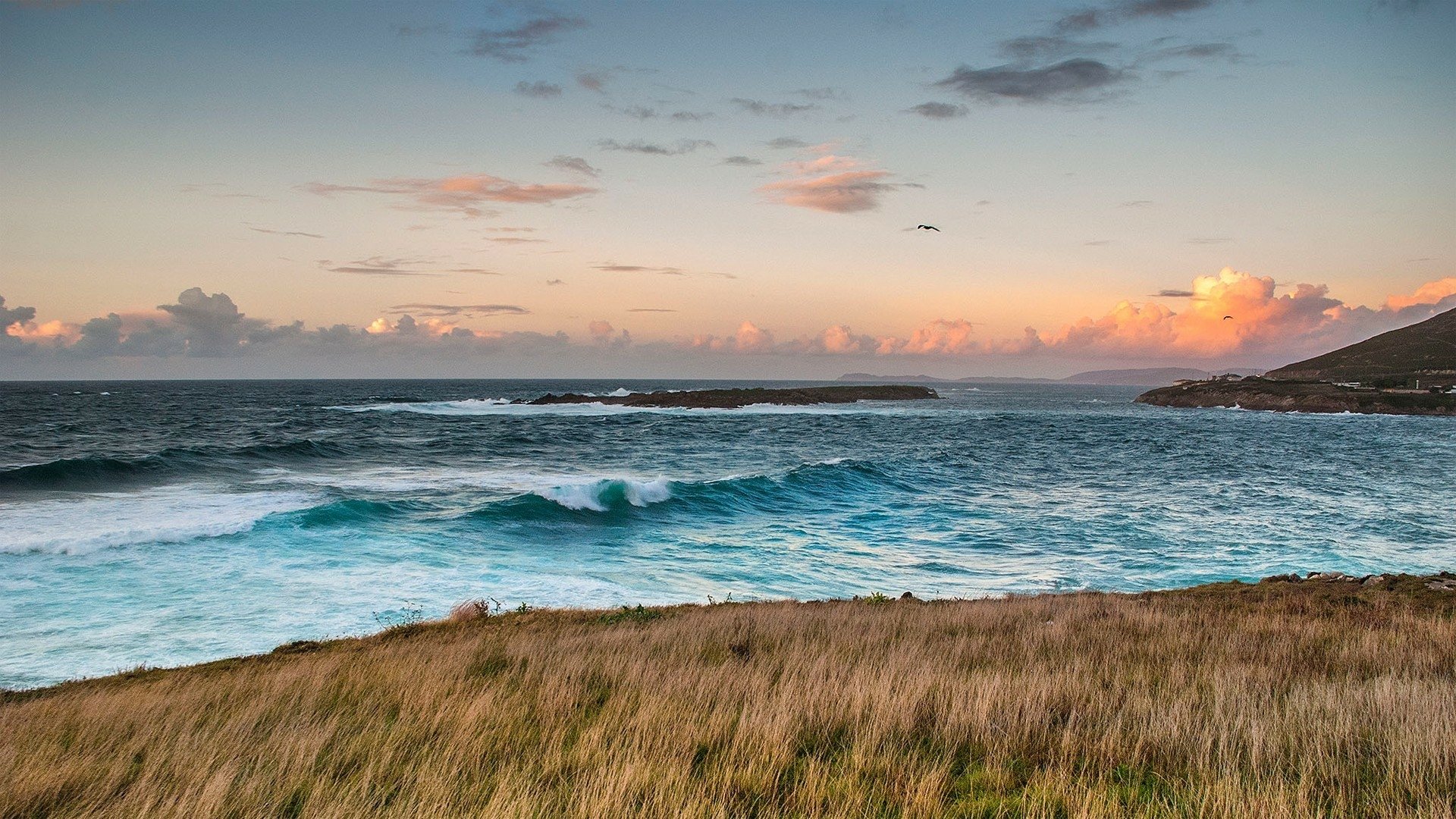 Download Wave Sea Nature Coastline HD Wallpaper
